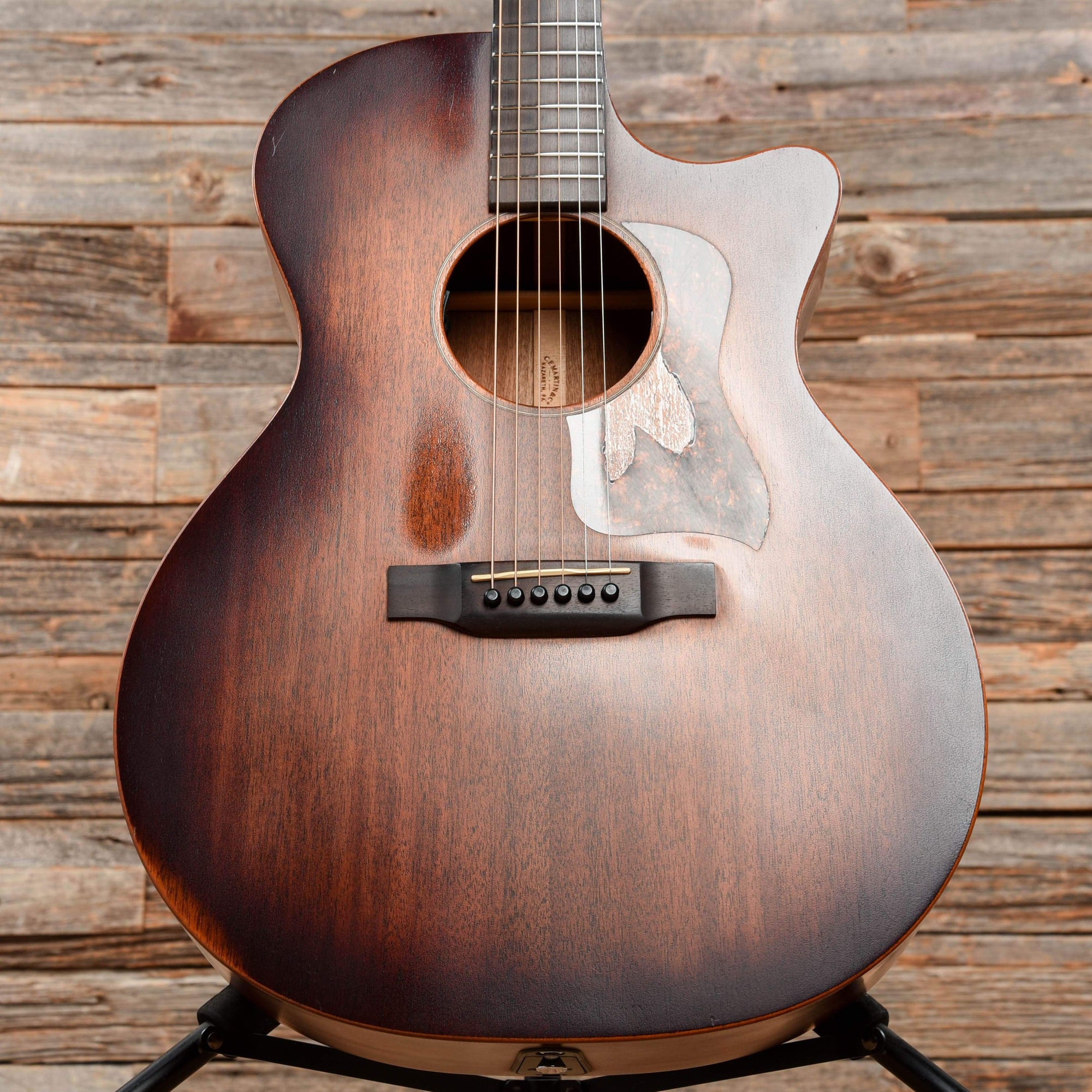 Martin GPC-15ME Streetmaster Mahogany Burst 2018 – Chicago Music Exchange