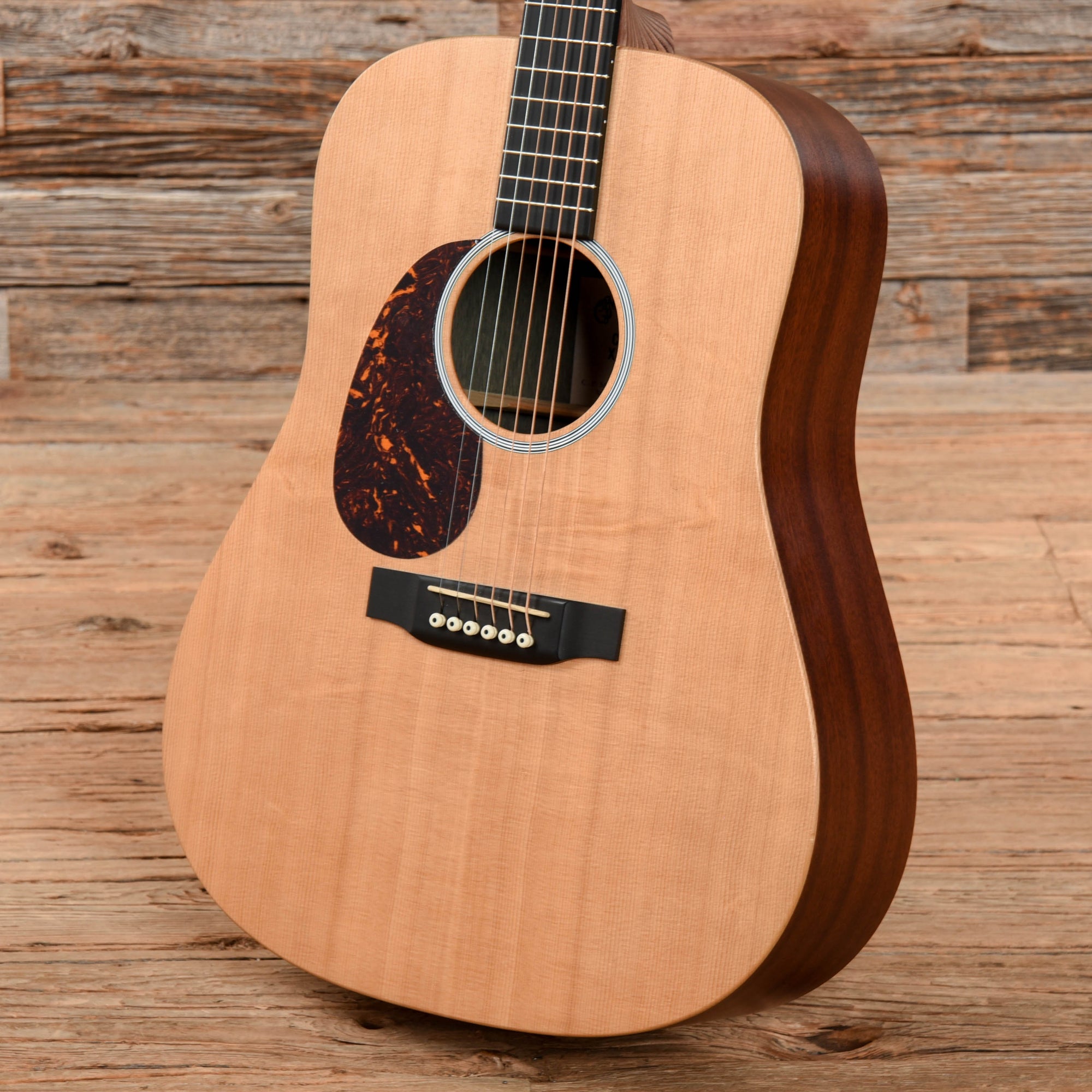 Martin Custom X-Series Dreadnought Natural LEFTY – Chicago Music Exchange