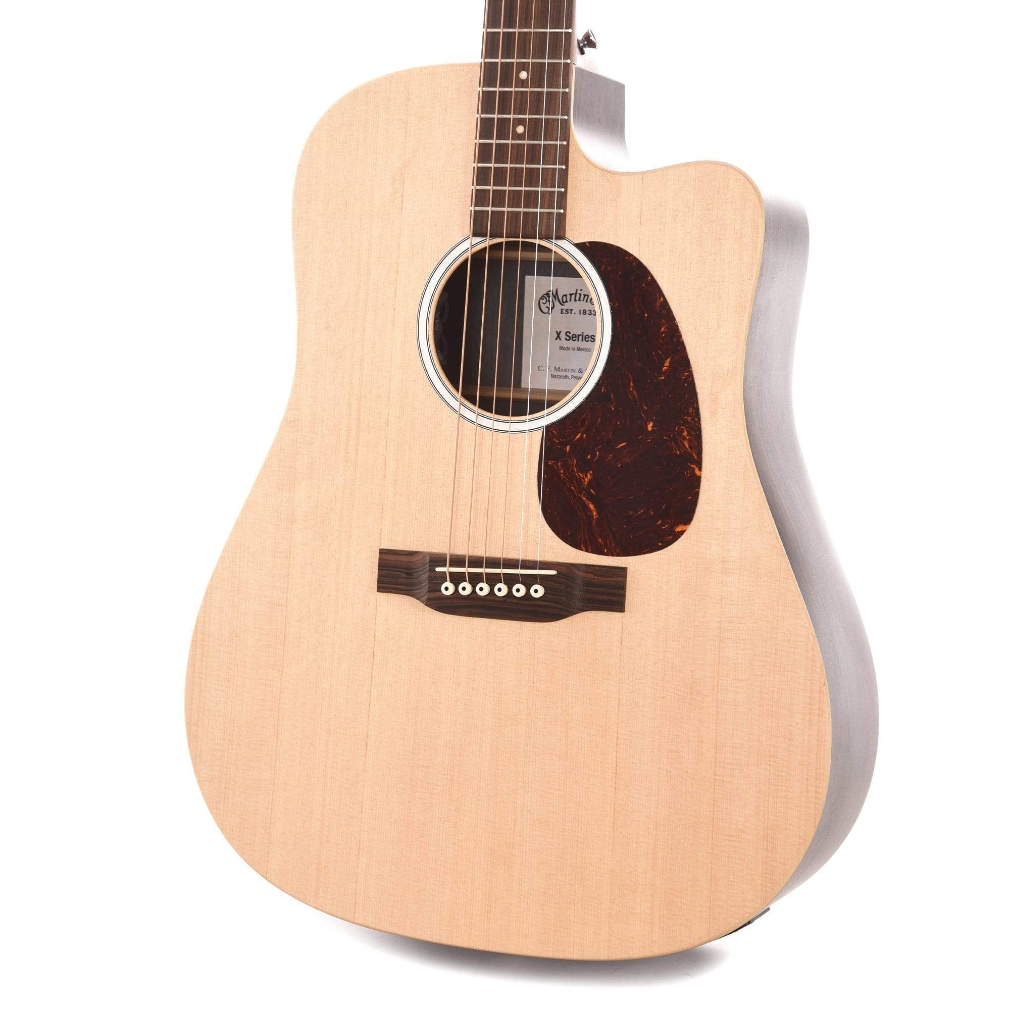 Martin DC-X2E Sitka/Rosewood HPL Natural w/Fishman MX – Chicago Music ...