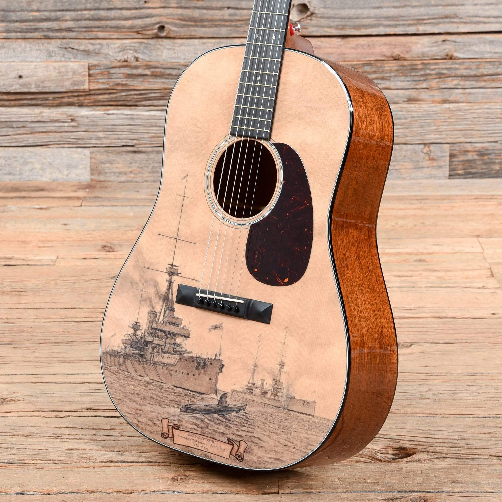 Martin LE-HMSD HMS Dreadnought Battleship Natural 2015 – Chicago Music ...