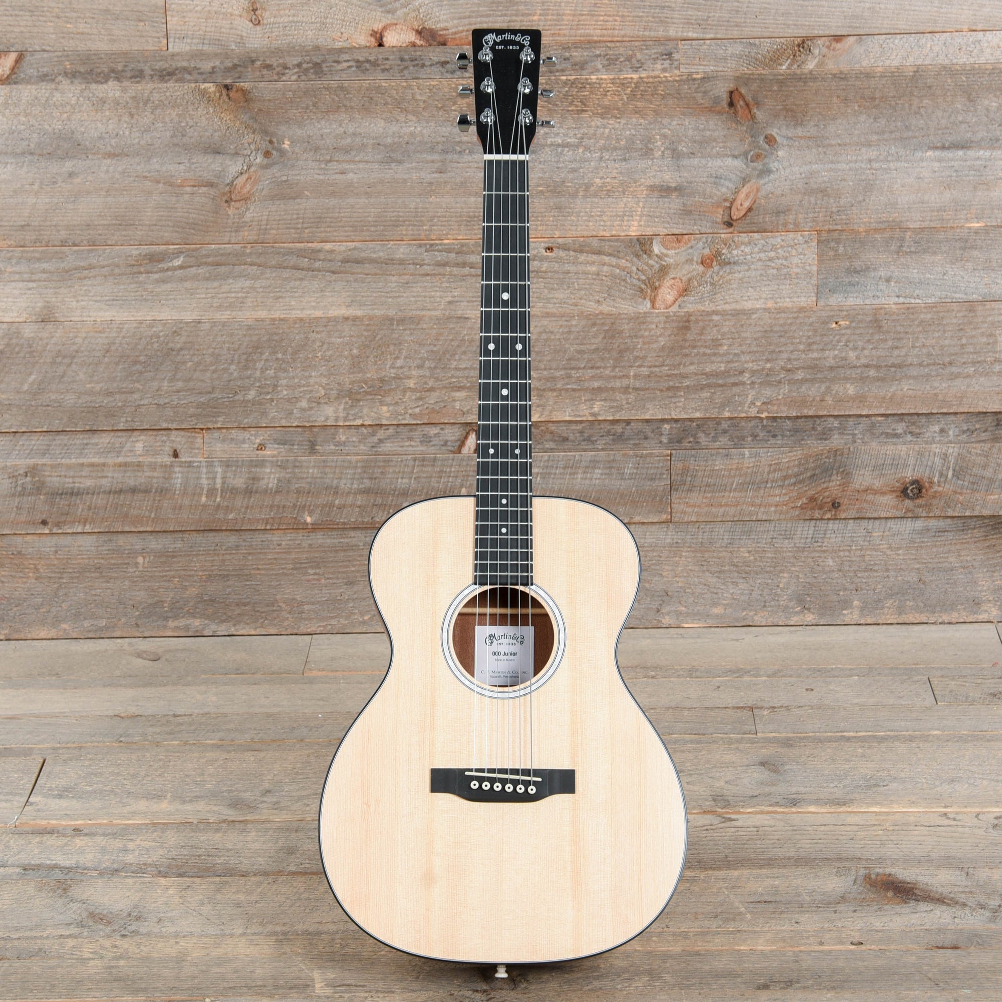 Martin 000 Jr-10L Satin Sitka/Sapele LEFTY – Chicago Music Exchange