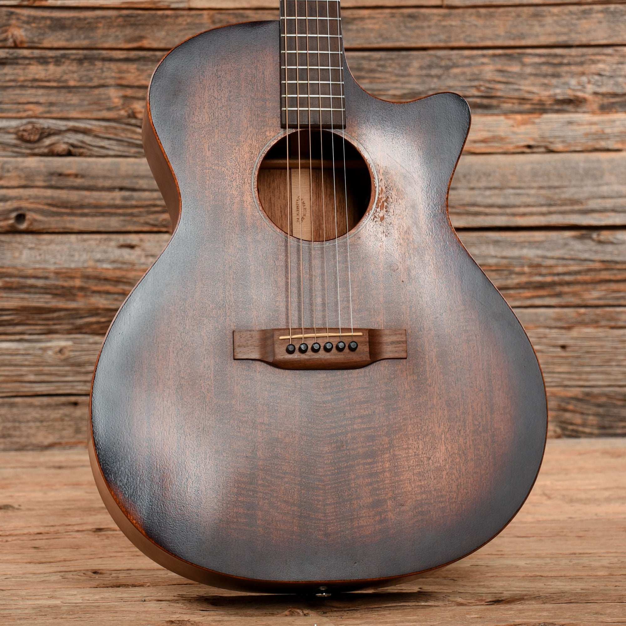 Martin GPC-15ME Streetmaster Brown Sunburst 2019 – Chicago Music Exchange