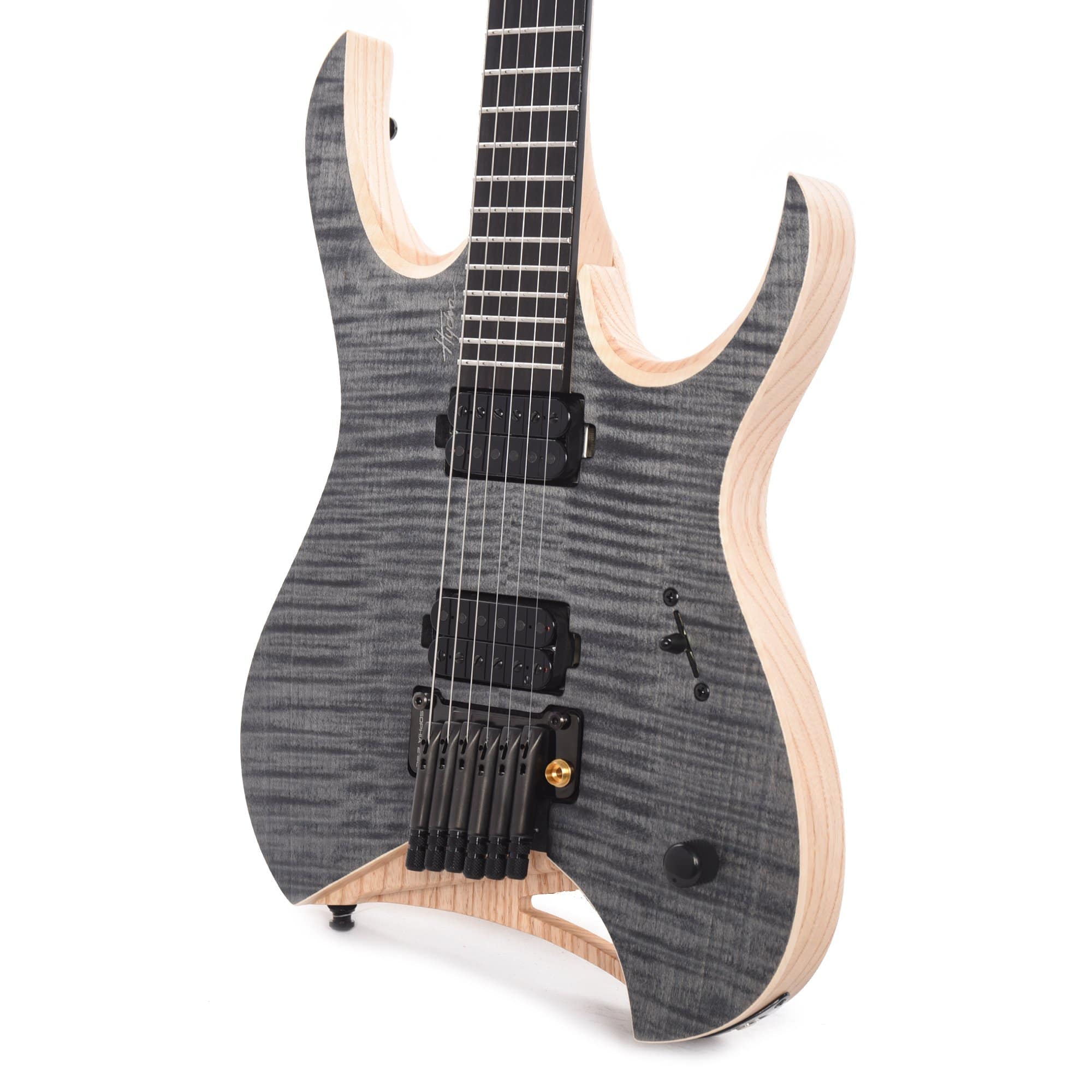 Mayones Hydra Elite PRO 6 Trans Graphite Matte – Chicago Music Exchange