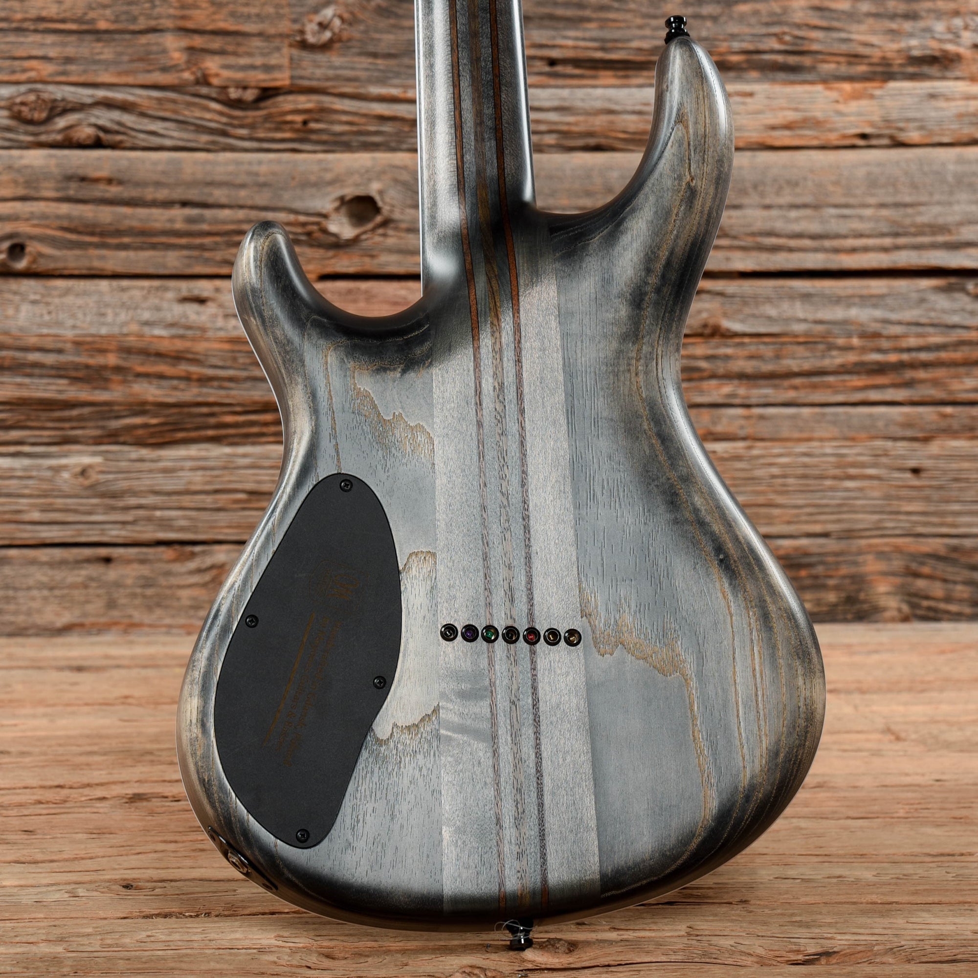 Mayones Regius 7 AAAA Quilt Top Antique Black Matte – Chicago Music ...