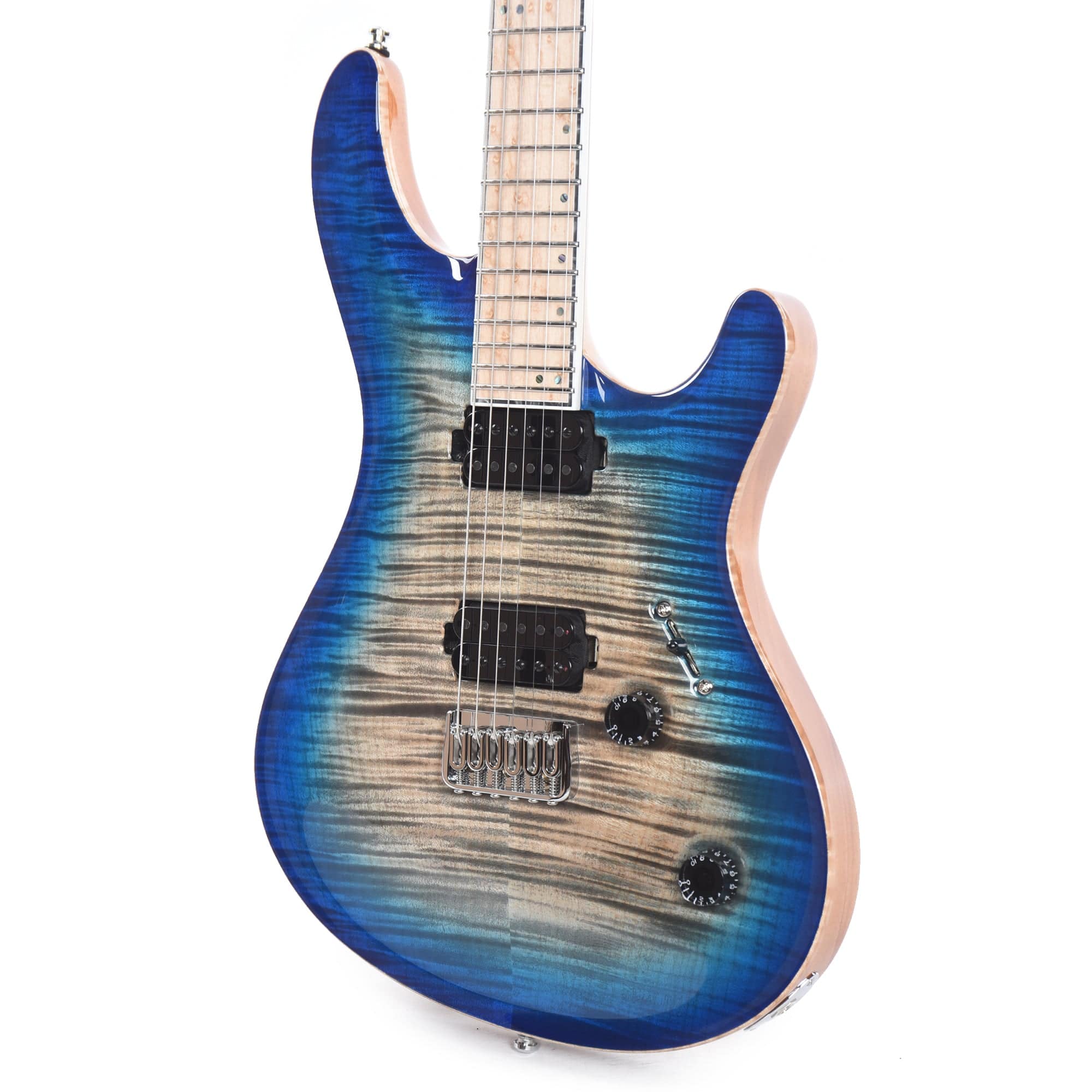 Mayones Regius Core Classic 6 3-Tone Blue Burst – Chicago Music Exchange