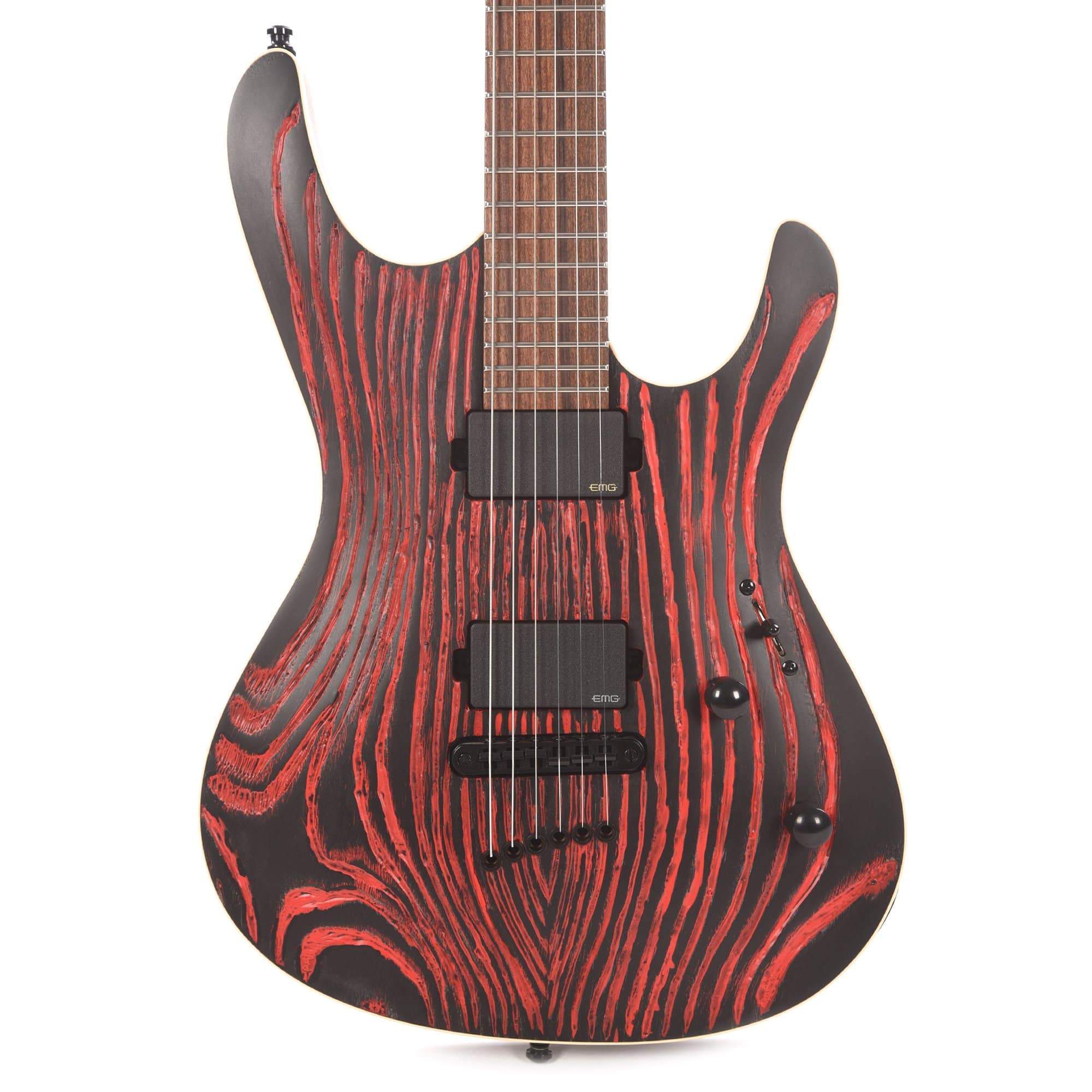 Mayones Setius Gothic Ash Top Gothic Black Red Pores – Chicago Music ...