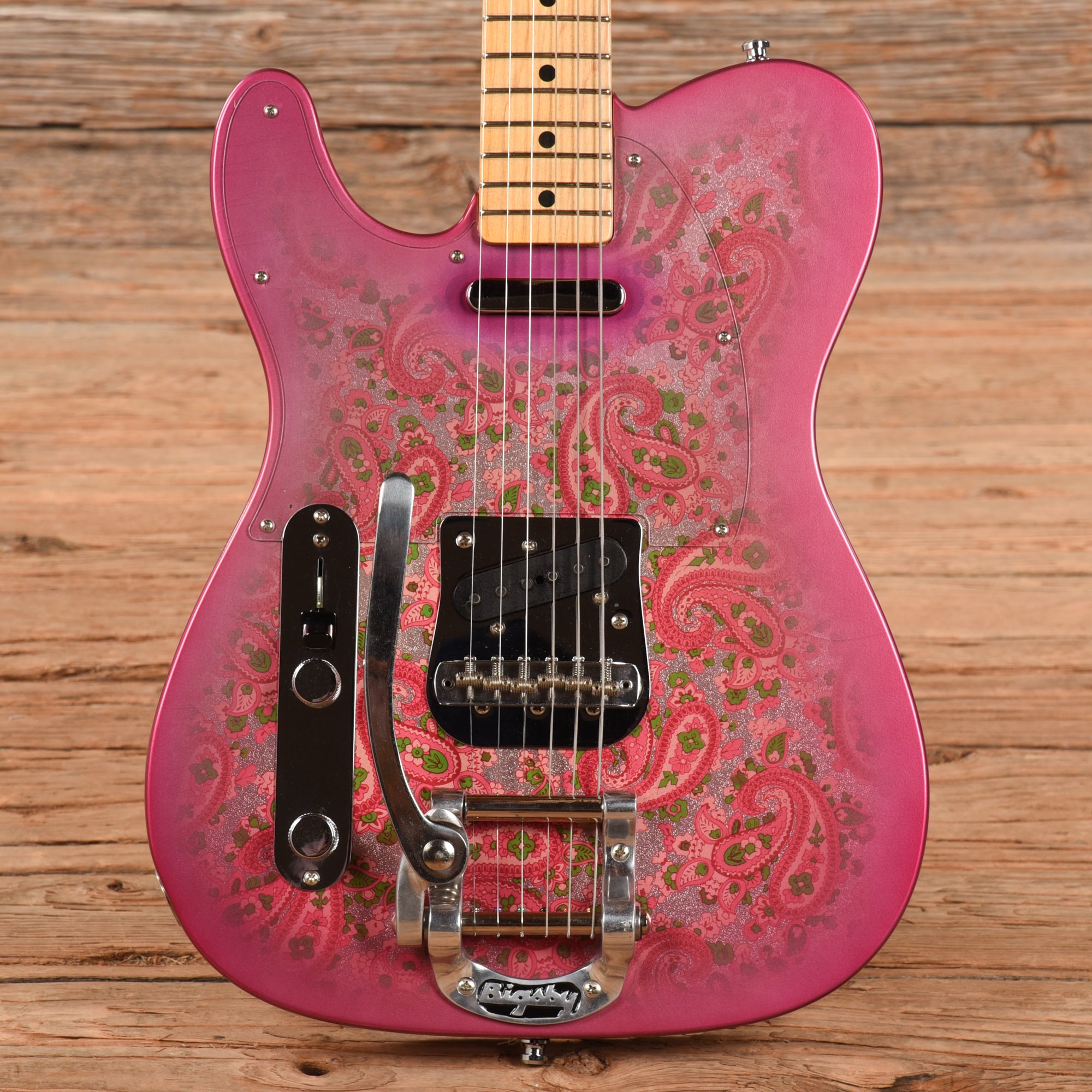 Fender Custom Shop 68 Paisley Telecaster CC Pink Paisley 2022 LEFTY ...