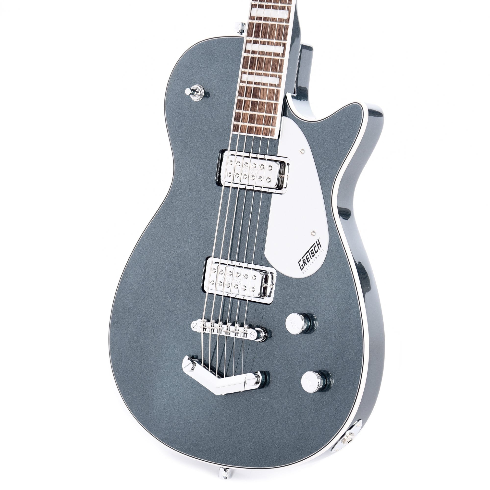 Gretsch G5260 Electromatic Jet Baritone Jade Grey Metallic w/V-Stoptai ...