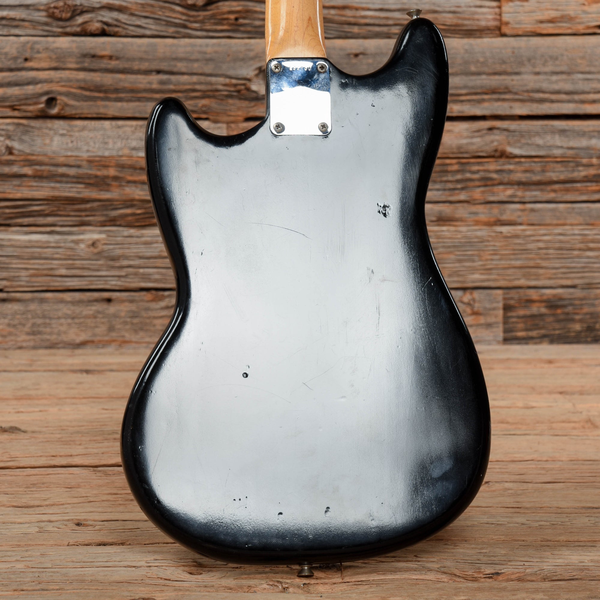 Fender Mustang Black Refin 1960s – Chicago Music Exchange
