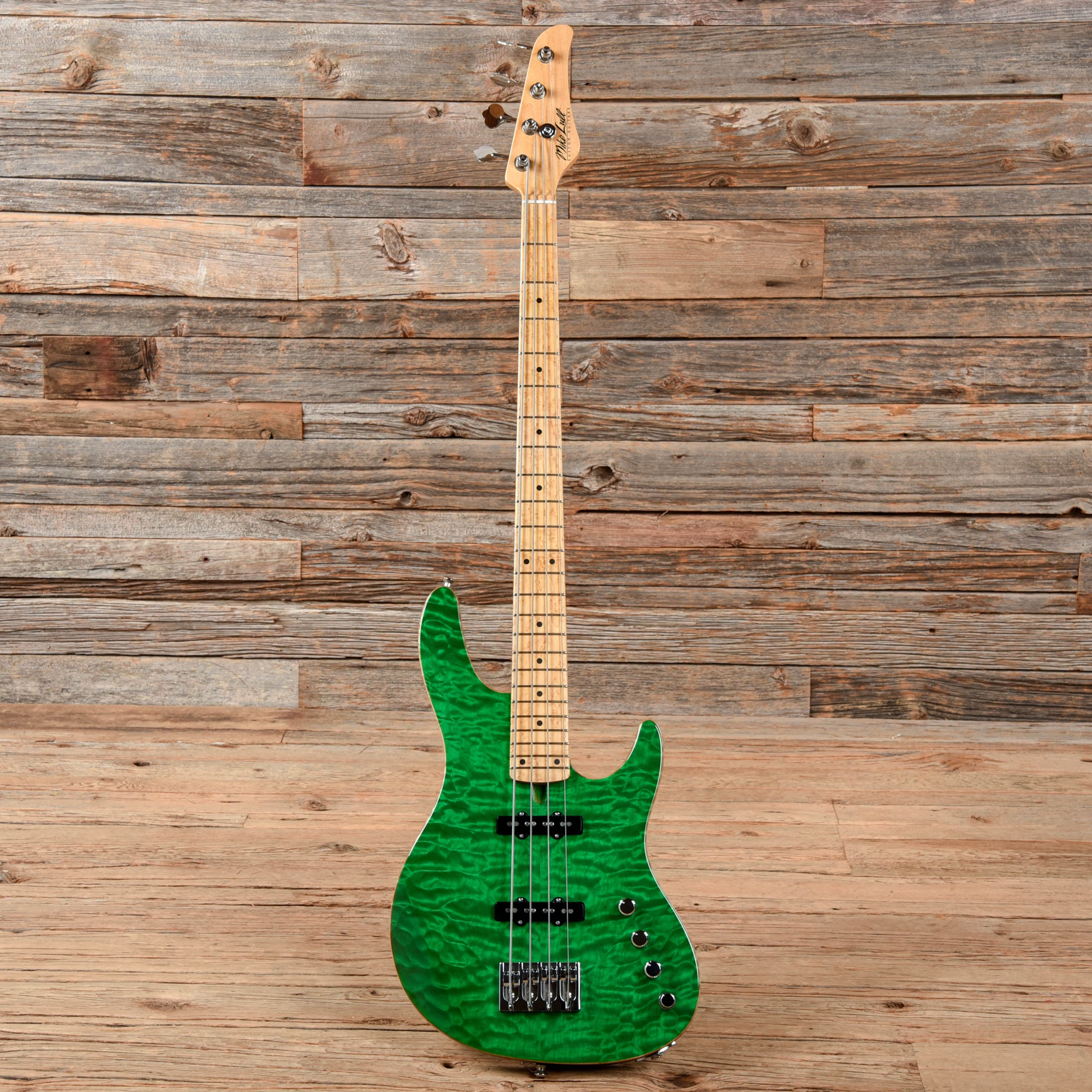 Mike Lull M4XL Transparent Green – Chicago Music Exchange