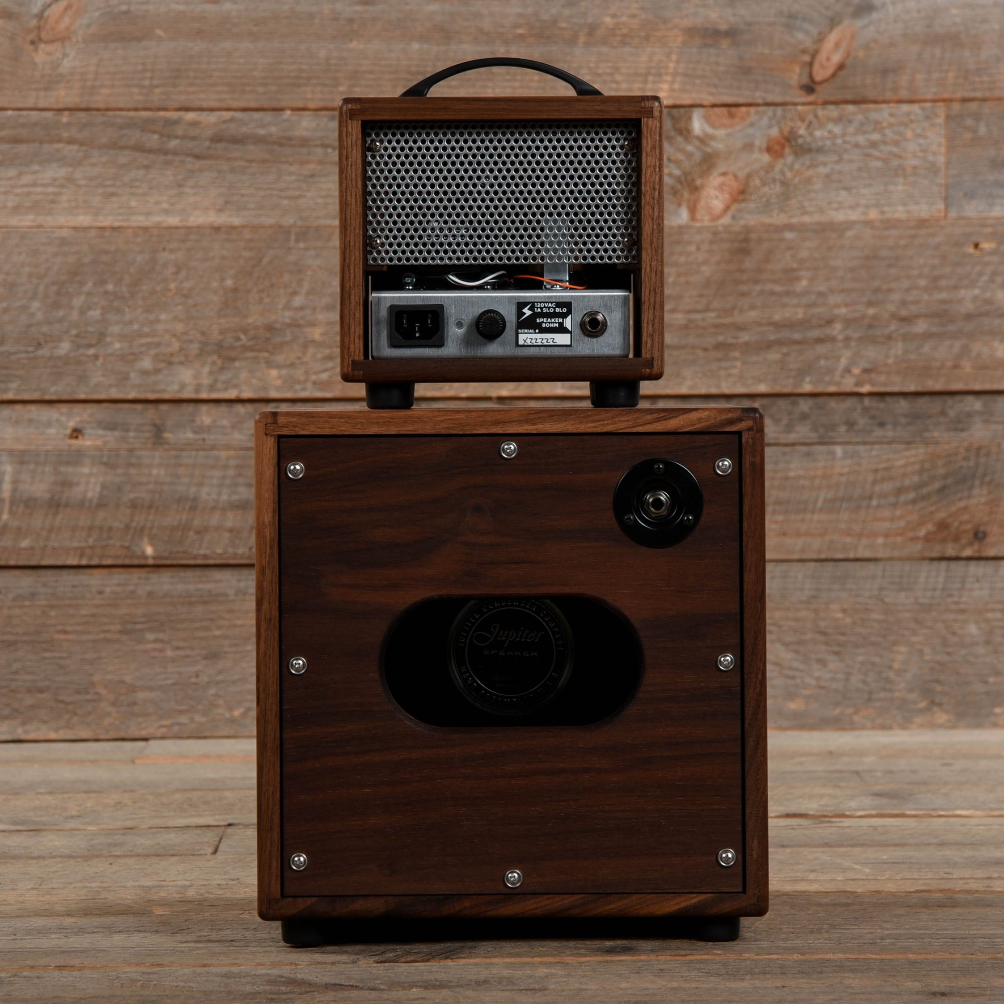 Milkman Limited 5w Mini Stack w/ 1x8 Alnico Jupiter Speaker Walnut ...
