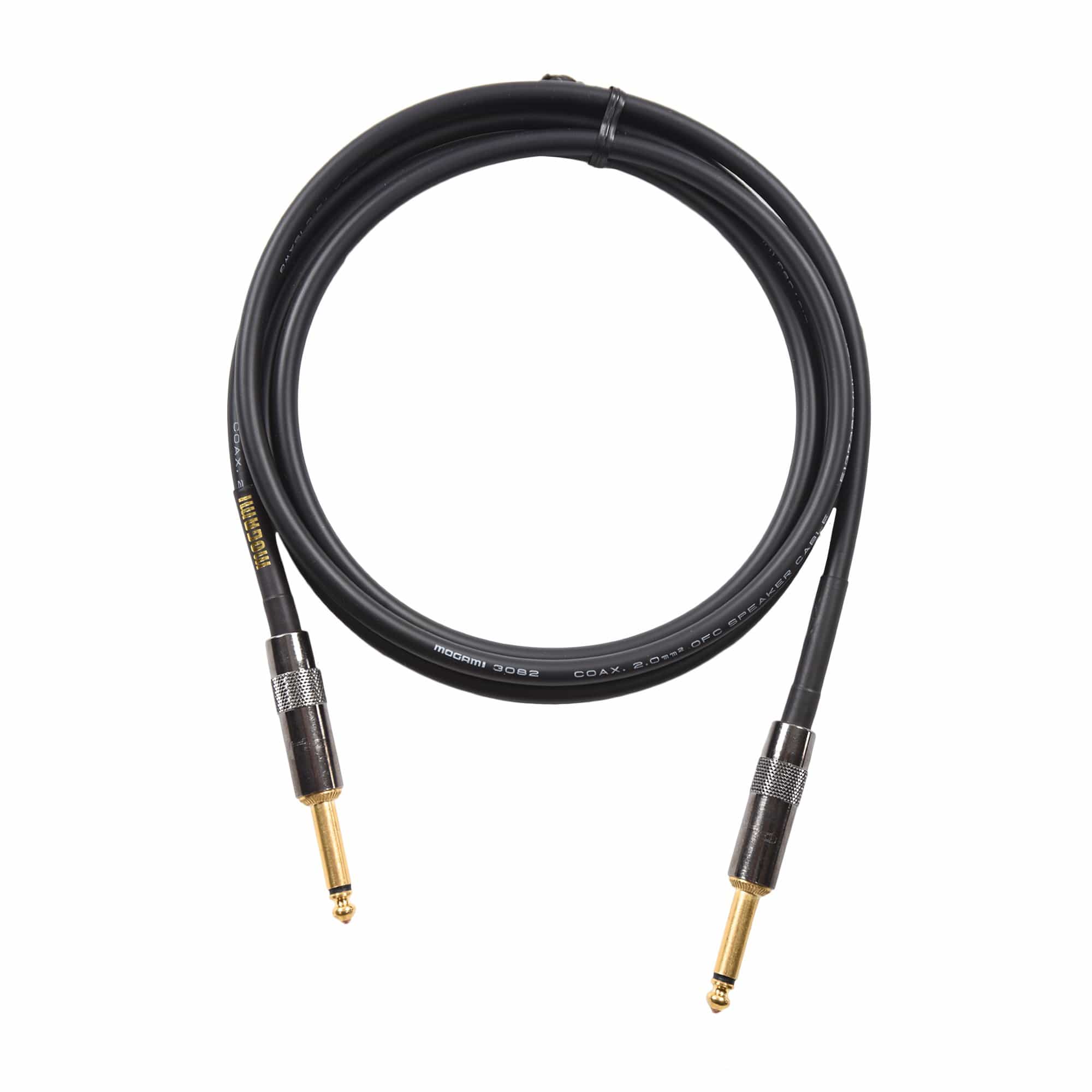 Mogami Gold 1/4" Speaker Cable 6' – Chicago Music Exchange