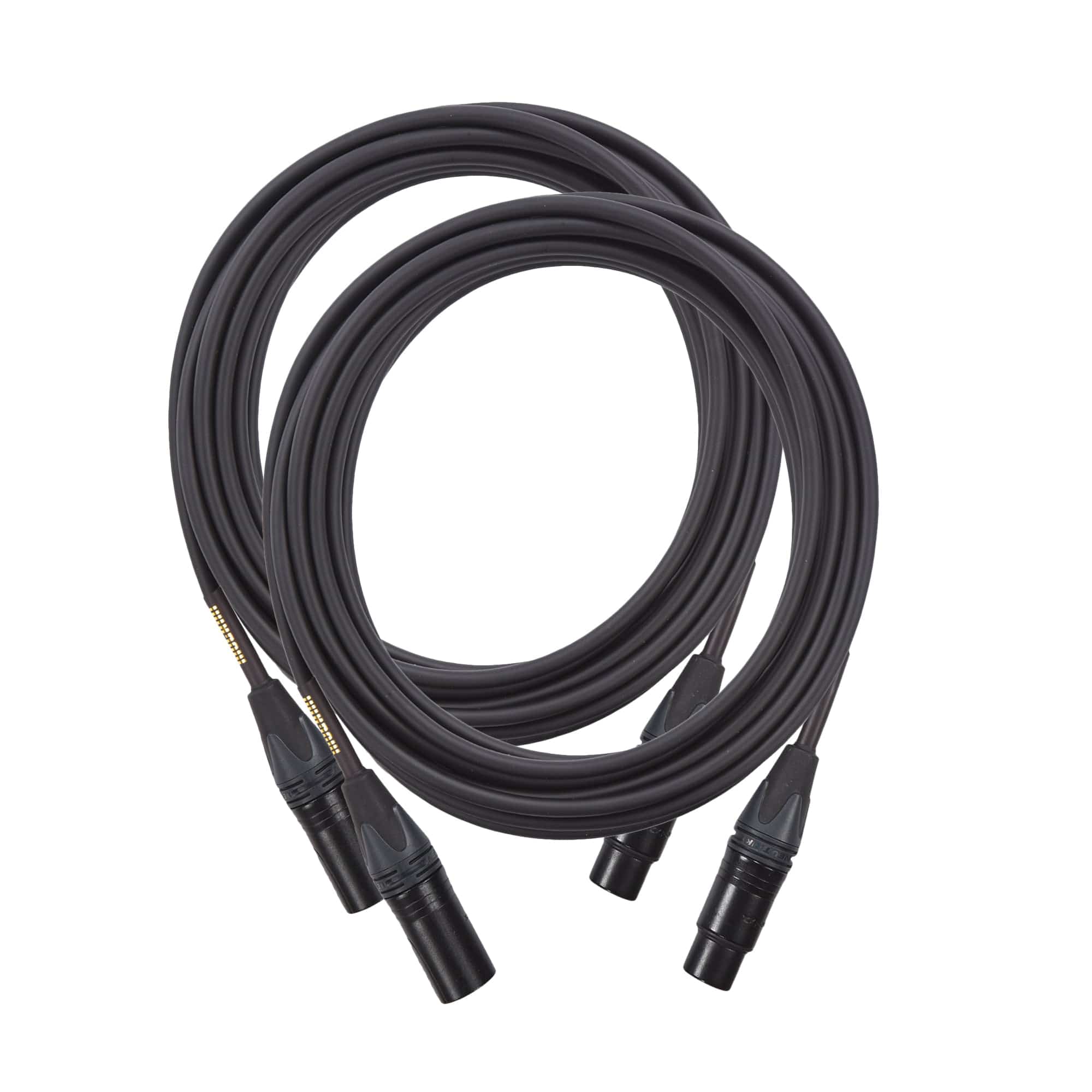 Mogami Gold Stage XLR Microphone Cable 20' 2 Pack Bundle – Chicago ...