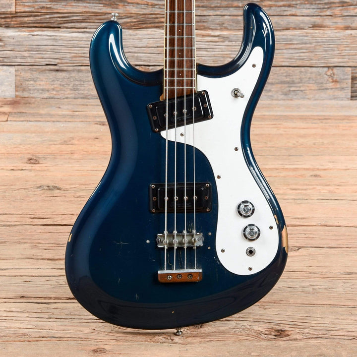 Mosrite Ventures Model Bass Midnight Blue 1969 – Chicago Music Exchange