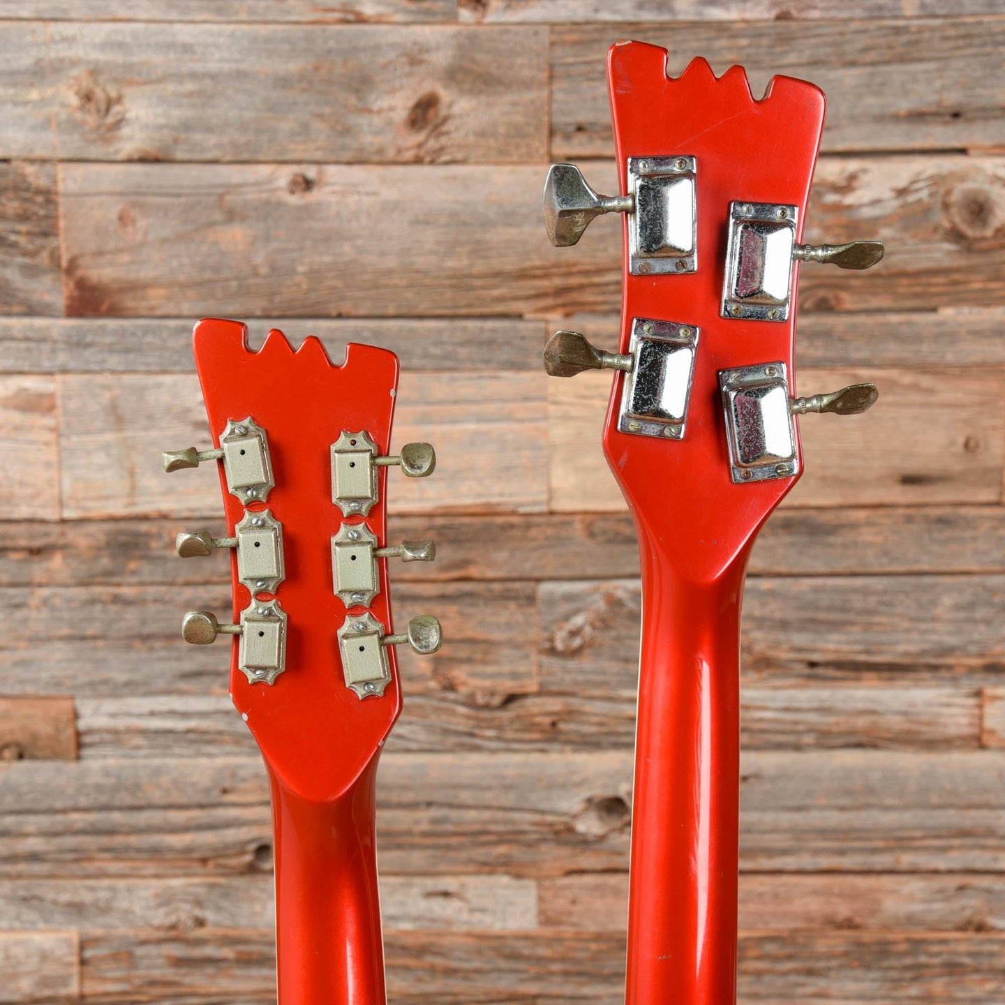 Mosrite Joe Maphis Double Neck Orange 1971 – Chicago Music Exchange