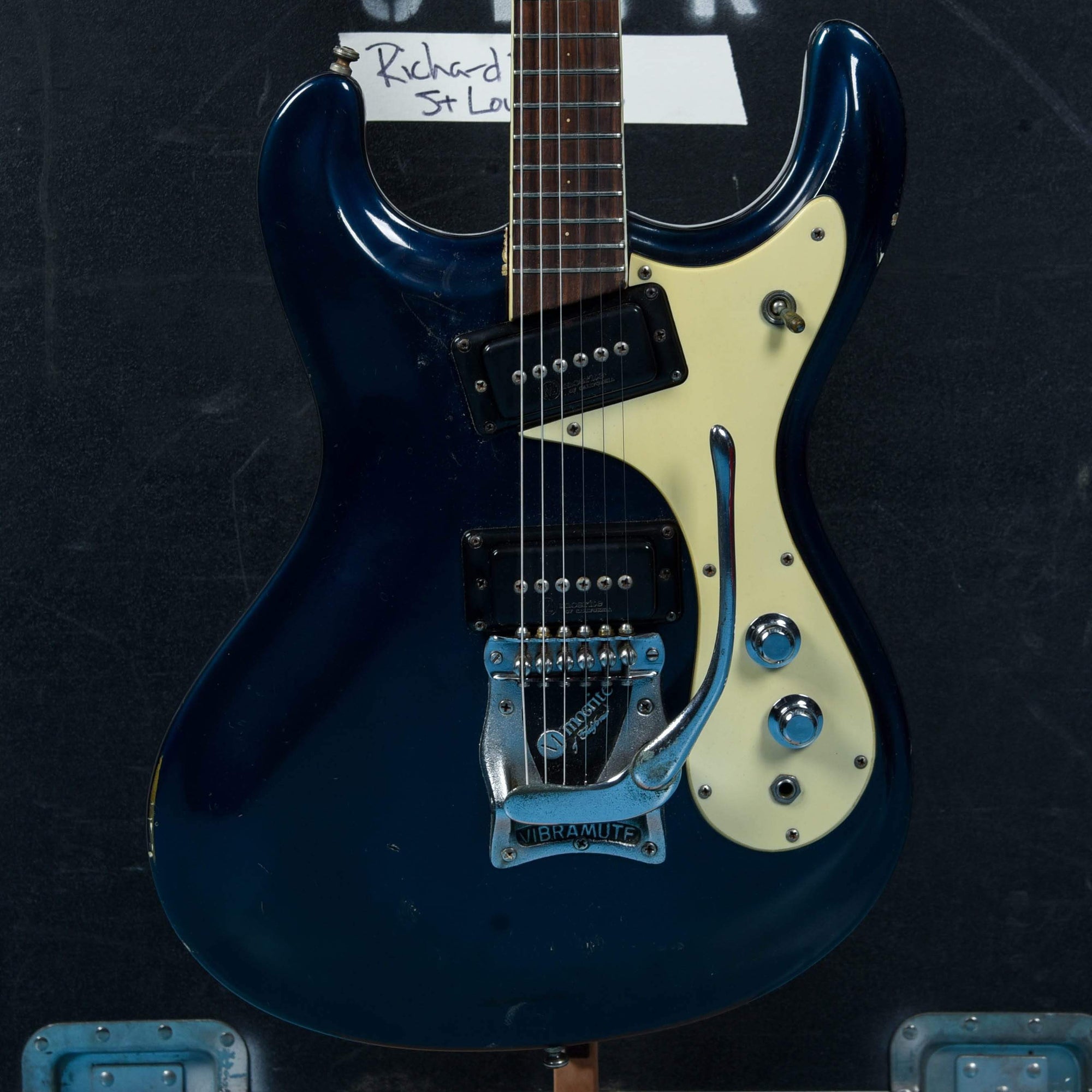 Mosrite Ventures Model Dark Blue 1965 – Chicago Music Exchange