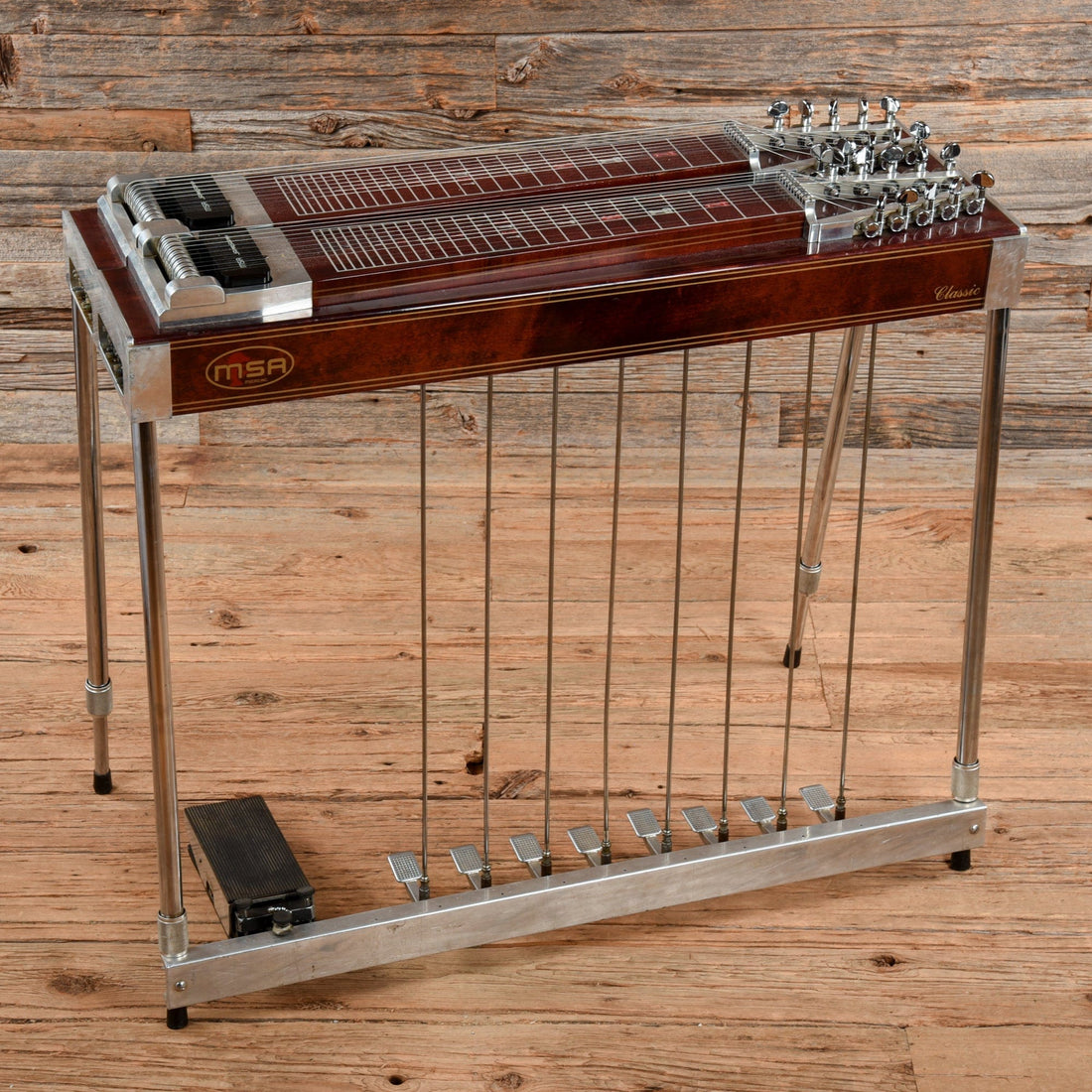 MSA Classic D-10 Pedal Steel 1970s – Chicago Music Exchange
