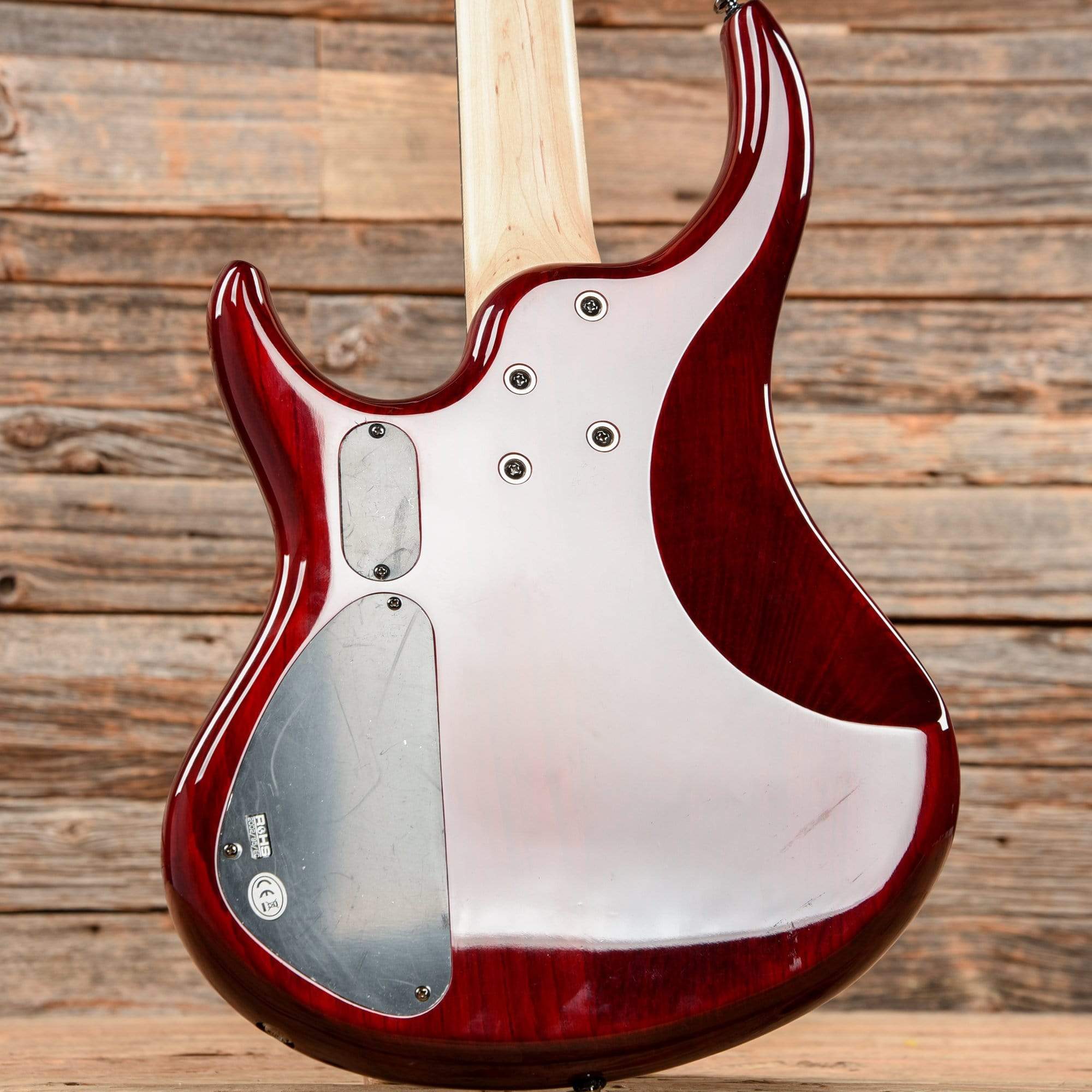 MTD Kingston 4 String Fretless Trans Red 2008 – Chicago Music Exchange