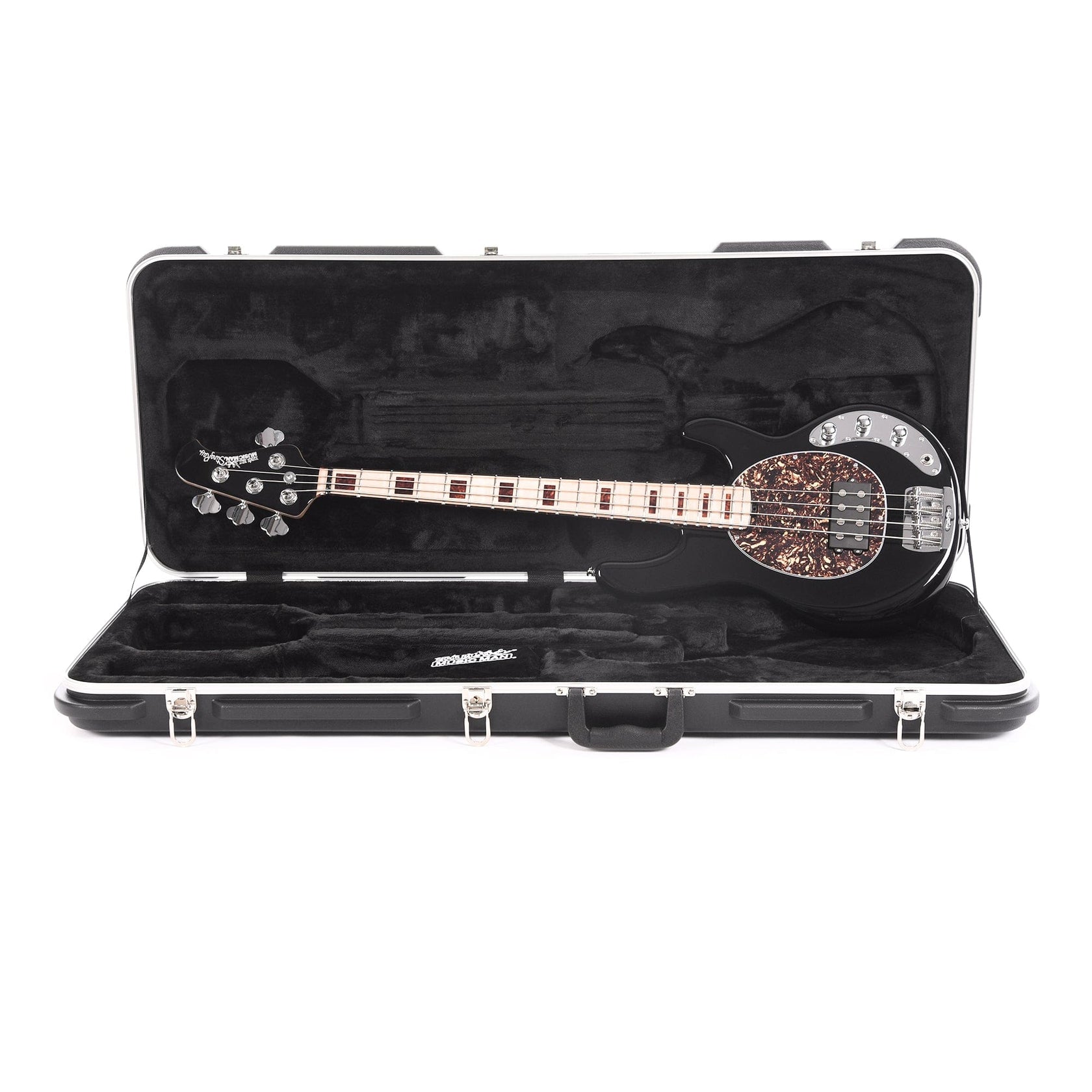 Music Man BFR StingRay Short Scale Bass "Bombshell" Black – Chicago ...