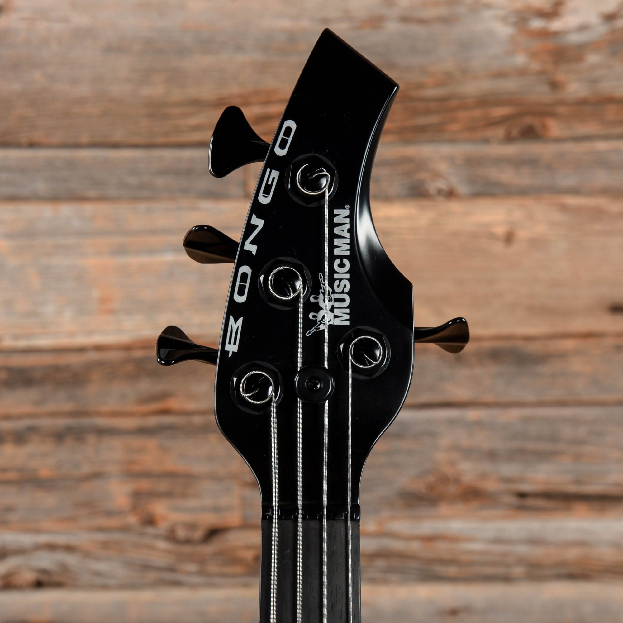 Music Man Bongo 4 HH Stealth Black 2021 – Chicago Music Exchange