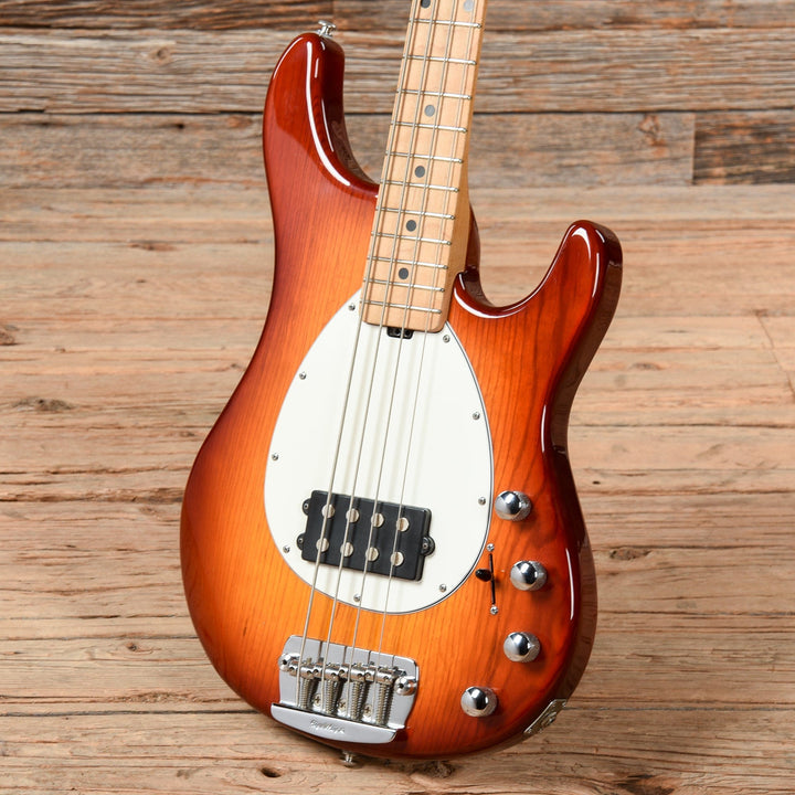 Music Man Sterling 4 H Cherry Sunburst – Chicago Music Exchange