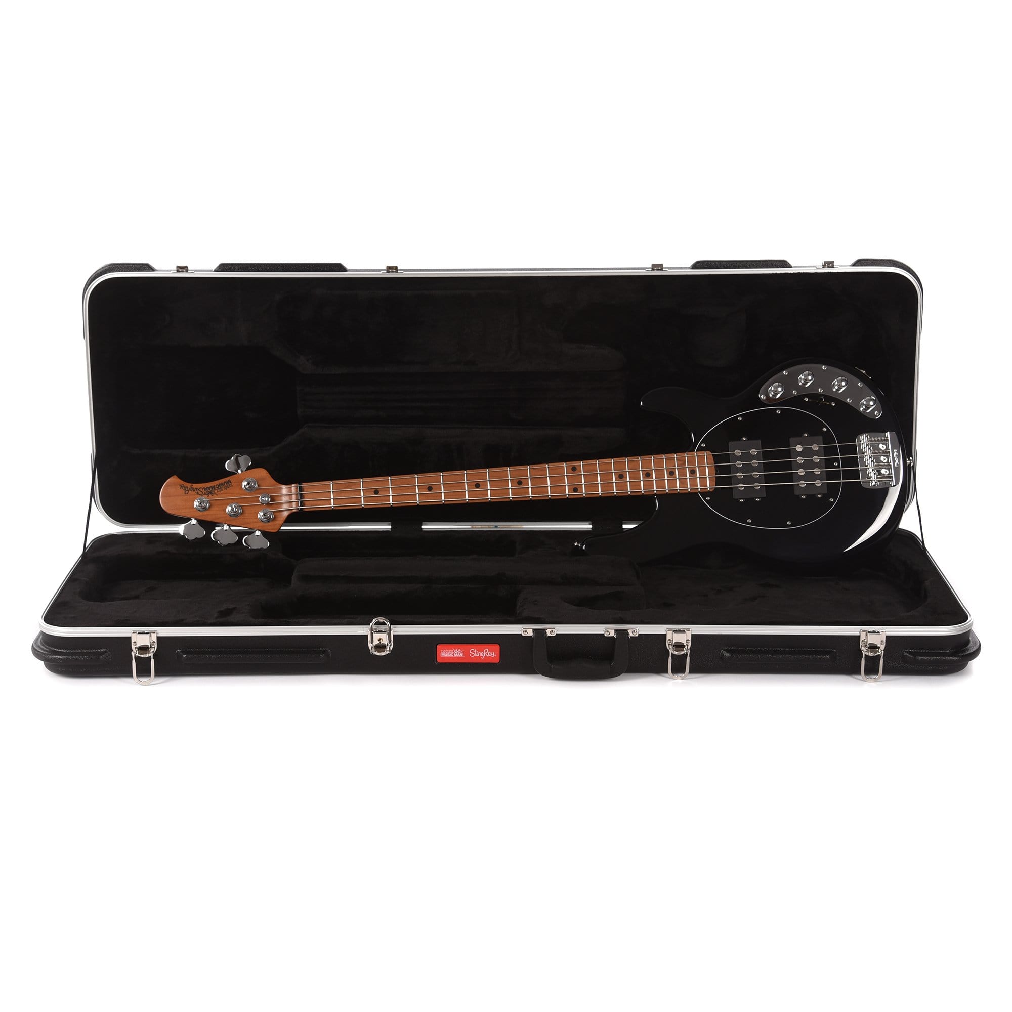 Music Man StingRay Special HH Black w/Black Pickguard – Chicago Music ...