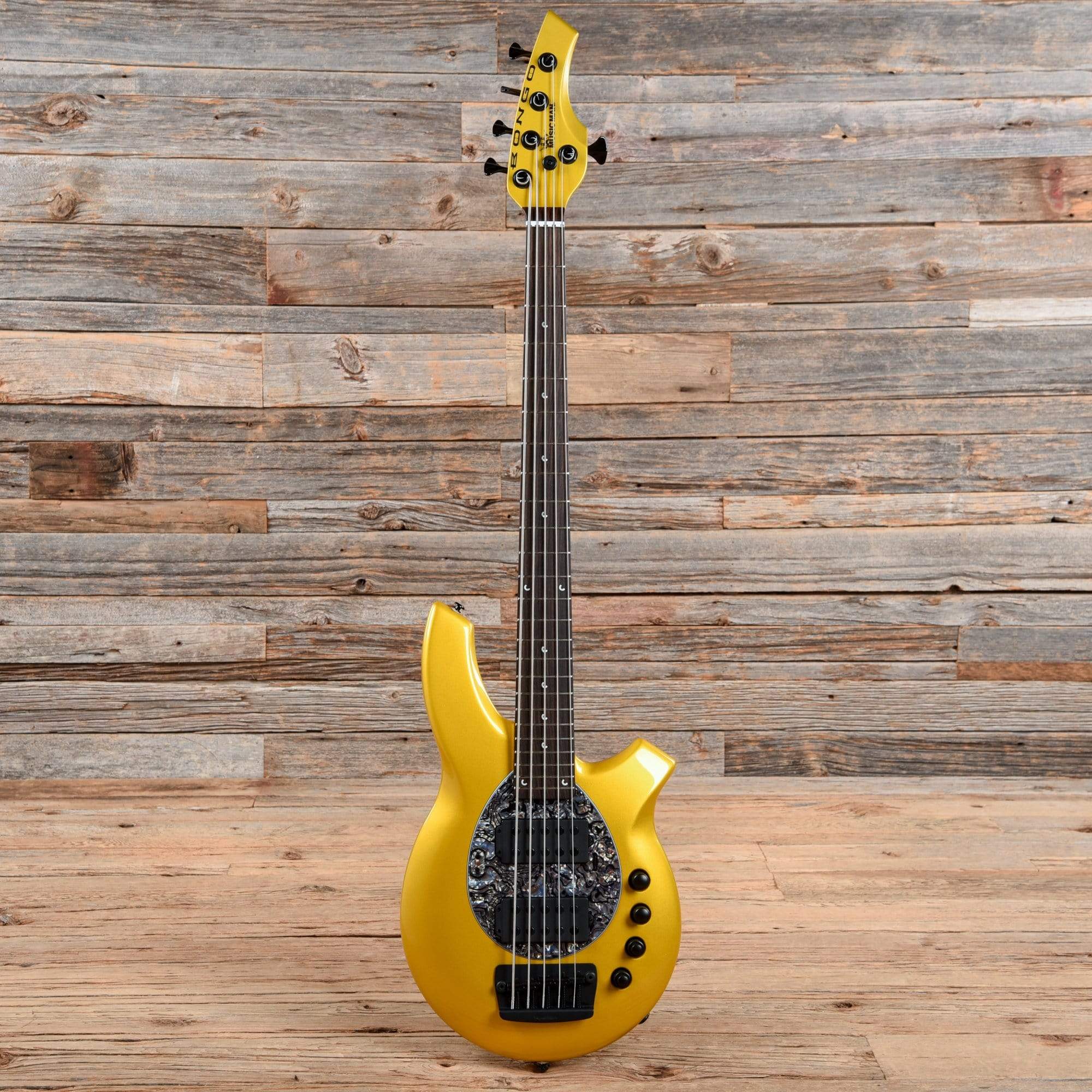 Music Man Bongo 5 HH Firemist Gold 2019 – Chicago Music Exchange