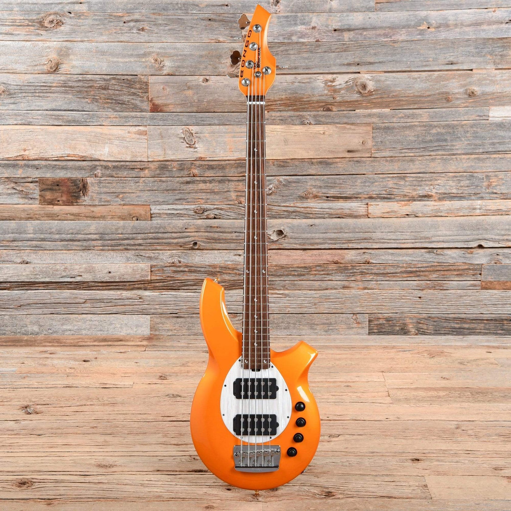 Music Man Bongo 5 HH Piezo Desert Gold 2007 – Chicago Music Exchange