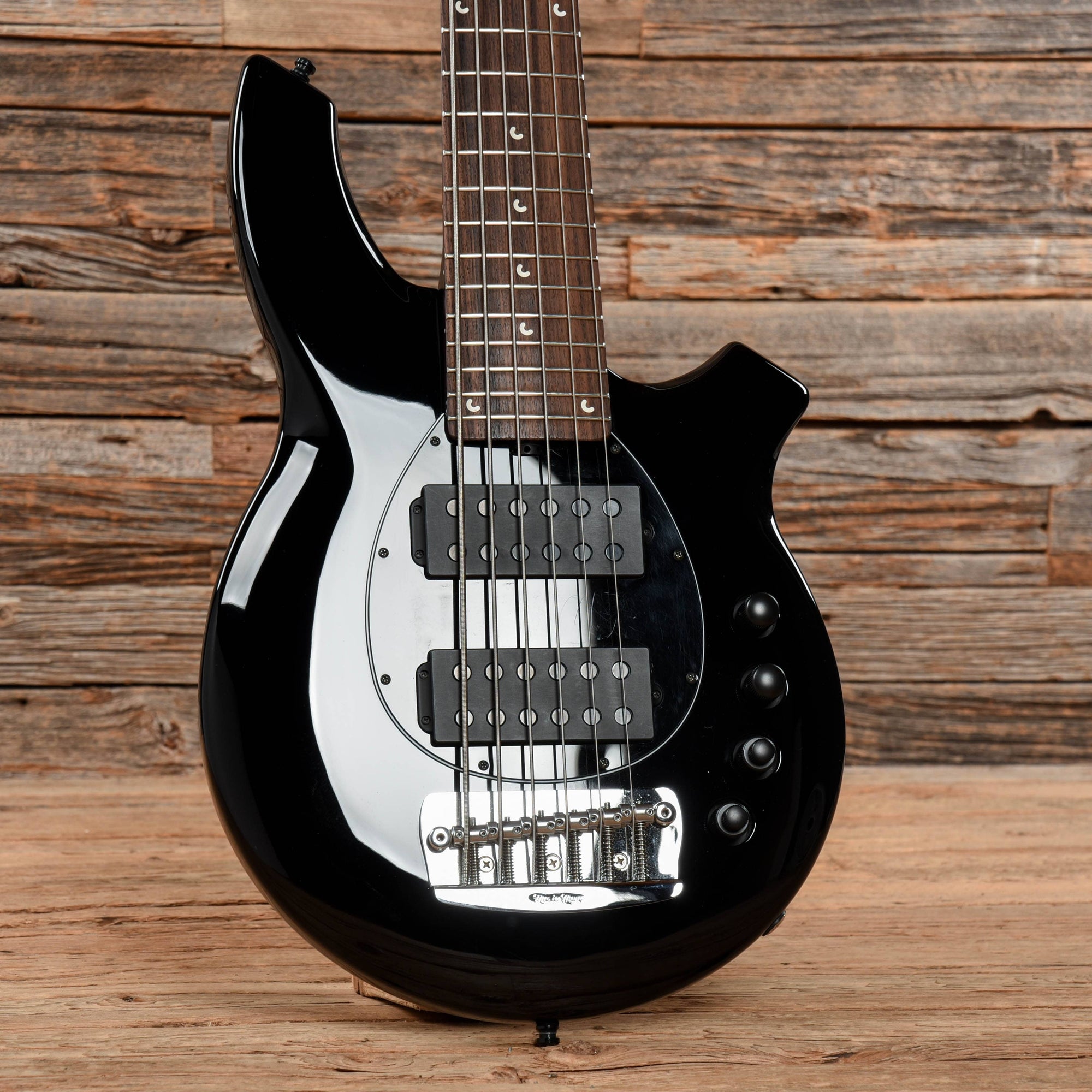 Music Man Bongo 6 HH Black 2018 – Chicago Music Exchange