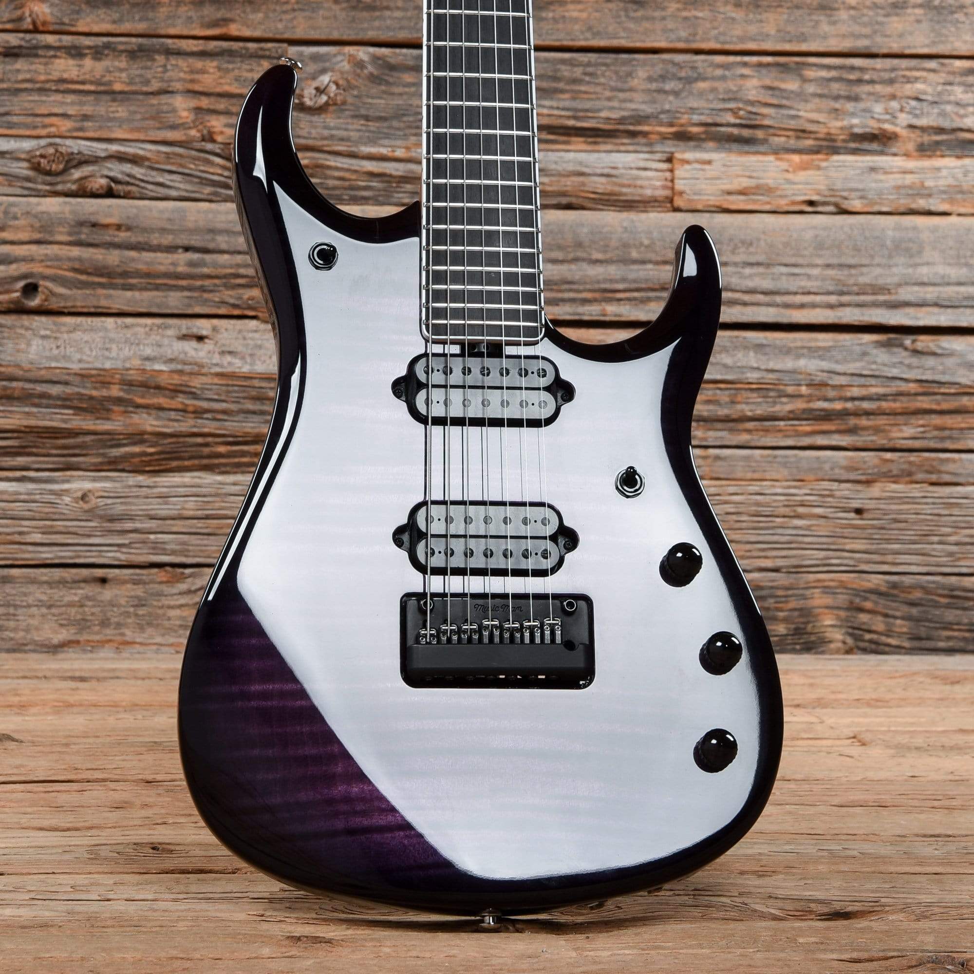 Music Man BFR JP15 7-String Eminence Purple 2019 – Chicago Music Exchange