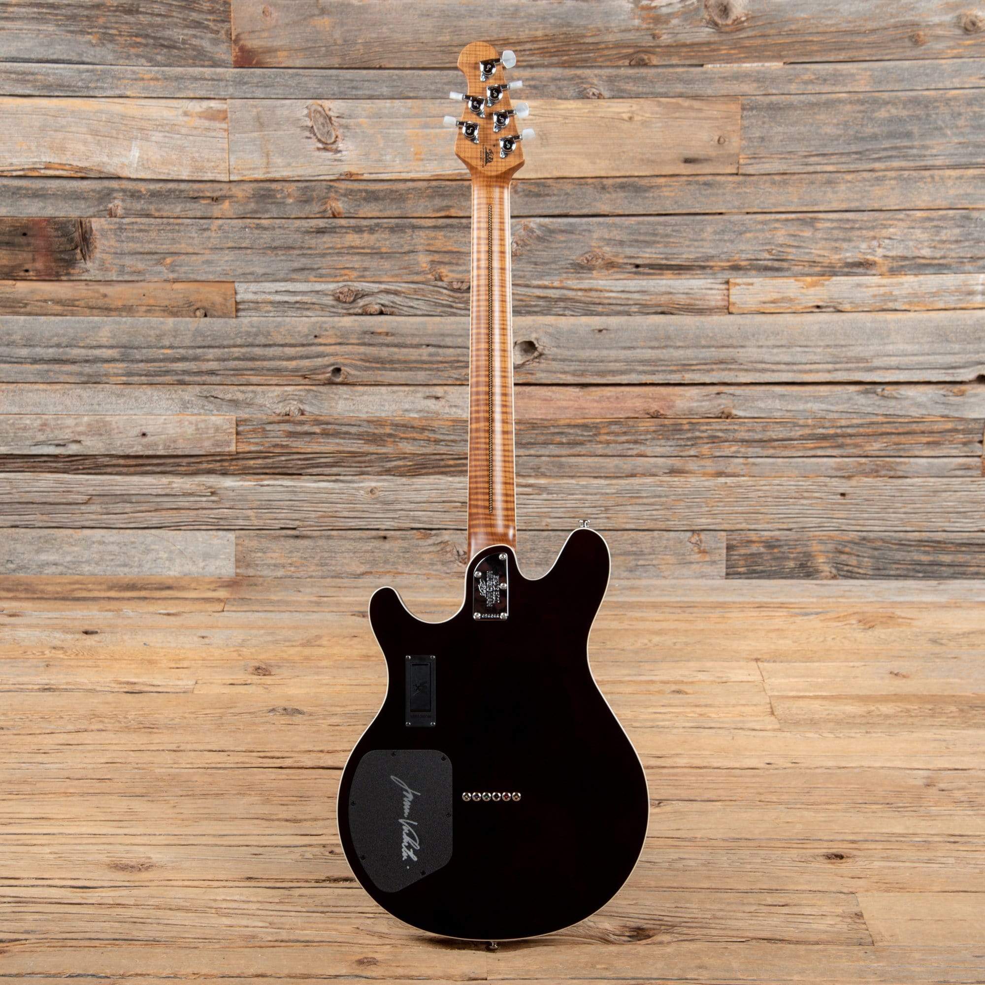 Music Man BFR Valentine Double Bound Walnut 2020 – Chicago Music Exchange