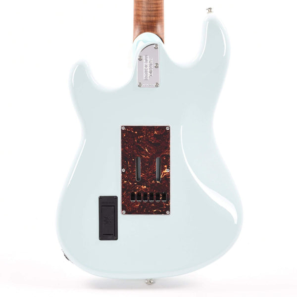 Music Man Cutlass HSS RS Powder Blue w/Figured Roasted Maple Neck & Ro ...