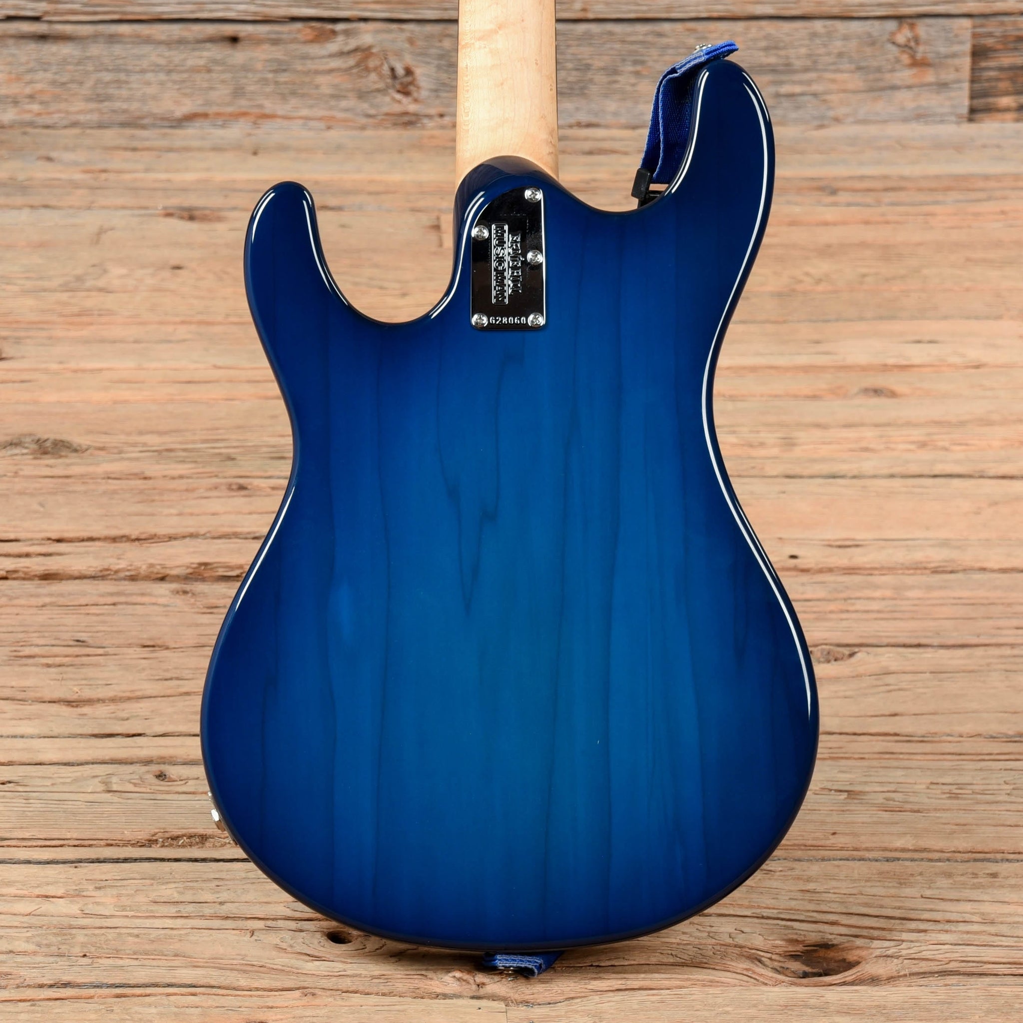 Music Man Steve Morse Hardtail Blue Burst 2005 – Chicago Music Exchange