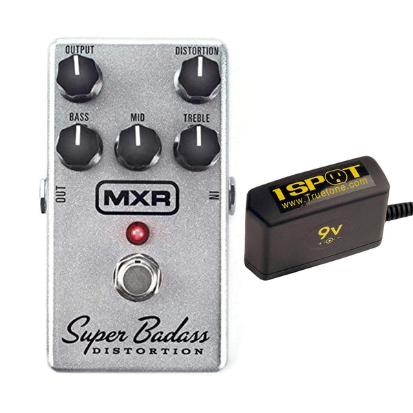 MXR M75 Super Badass Distortion Bundle w/ Truetone 1 Spot Space Saving ...