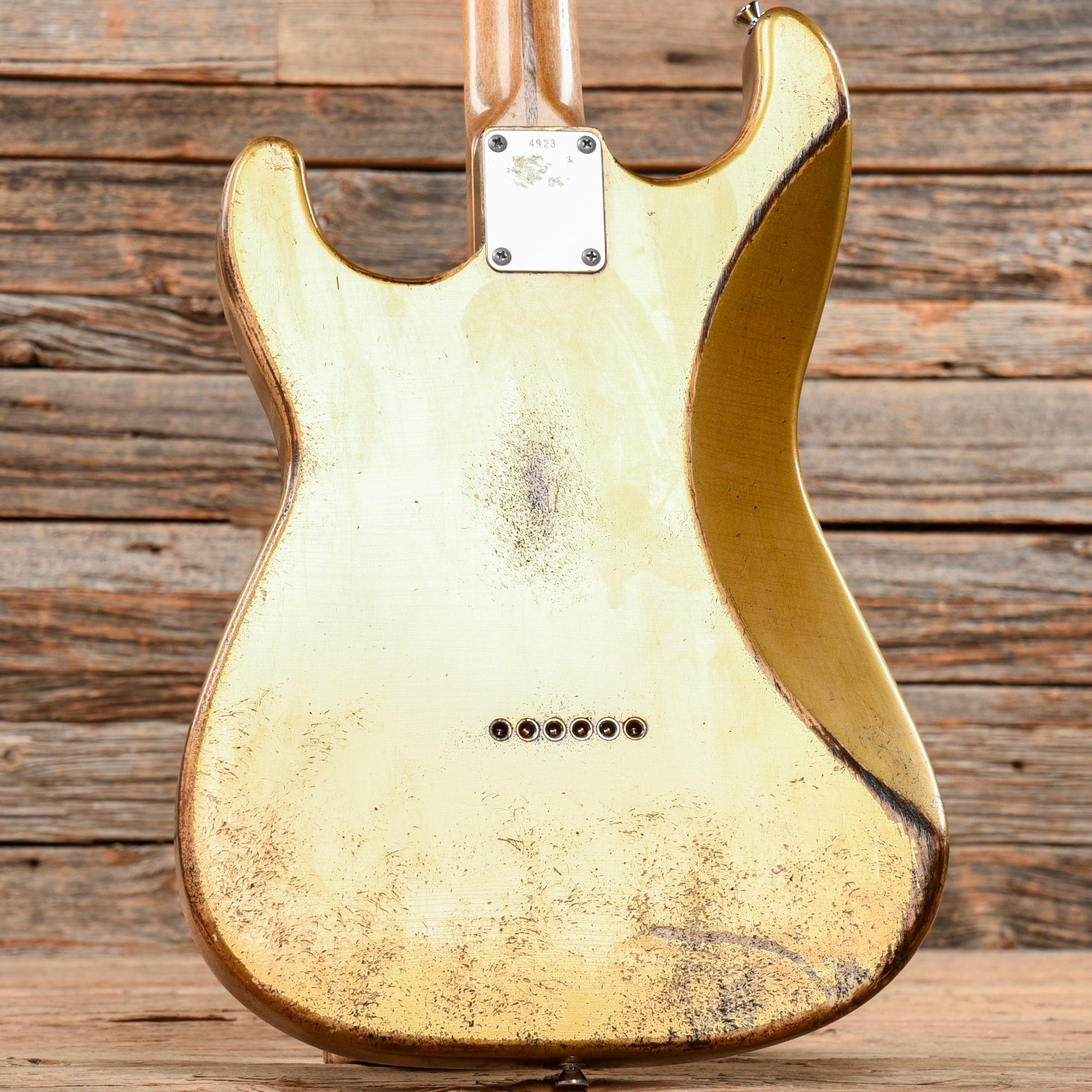 Nacho Banos S-Style Electric Guitar Aztec Gold – Chicago Music Exchange