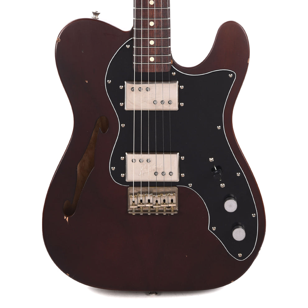 Nash T-72-TL Thinline Ash Mocha Light Relic – Chicago Music Exchange