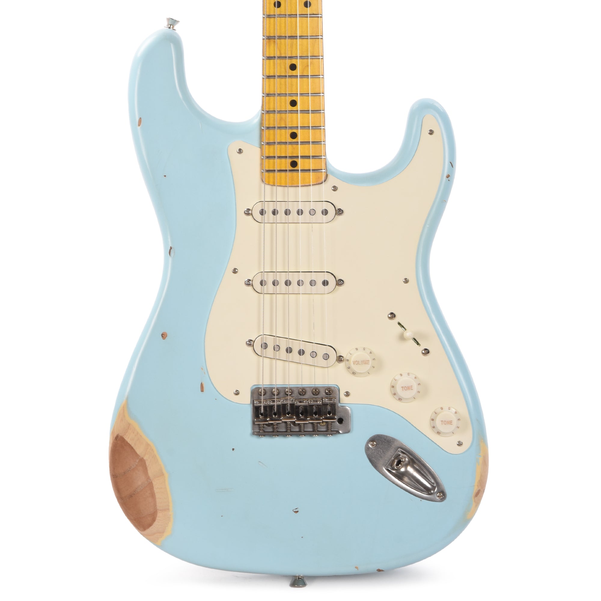 Nash S-57 Ash Sonic Blue Medium Relic – Chicago Music Exchange