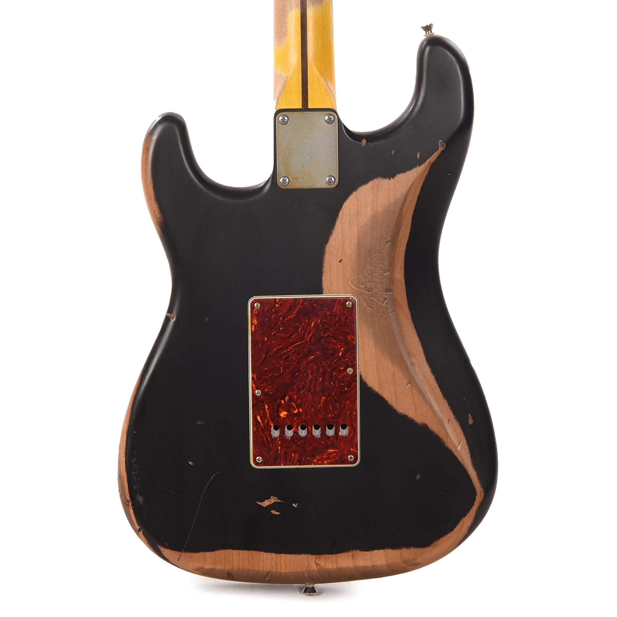 Nash S-57 Black Heavy Relic w/4-Ply Tortoise Pickguard & Lollar Pickup ...