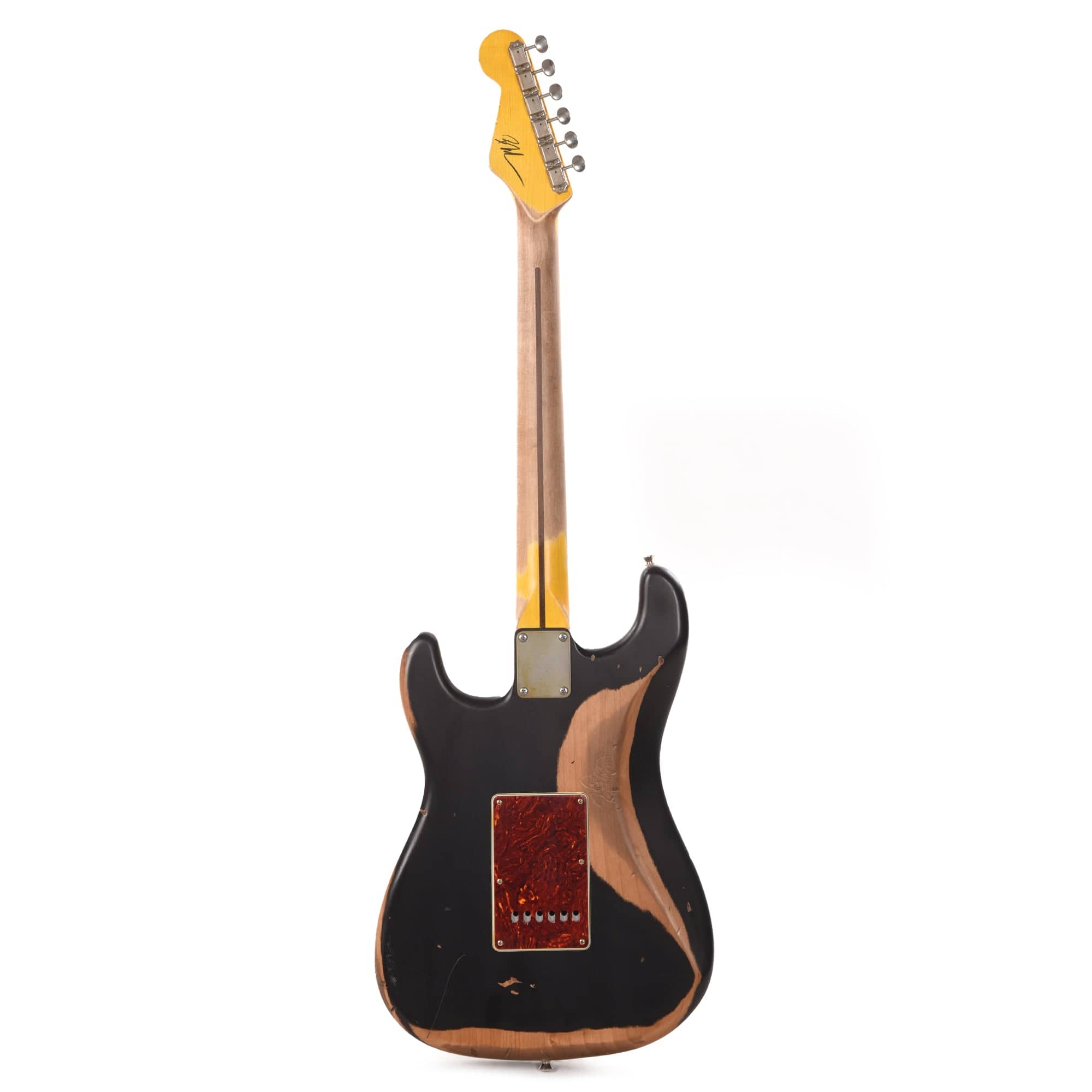 Nash S-57 Black Heavy Relic w/4-Ply Tortoise Pickguard & Lollar Pickup ...