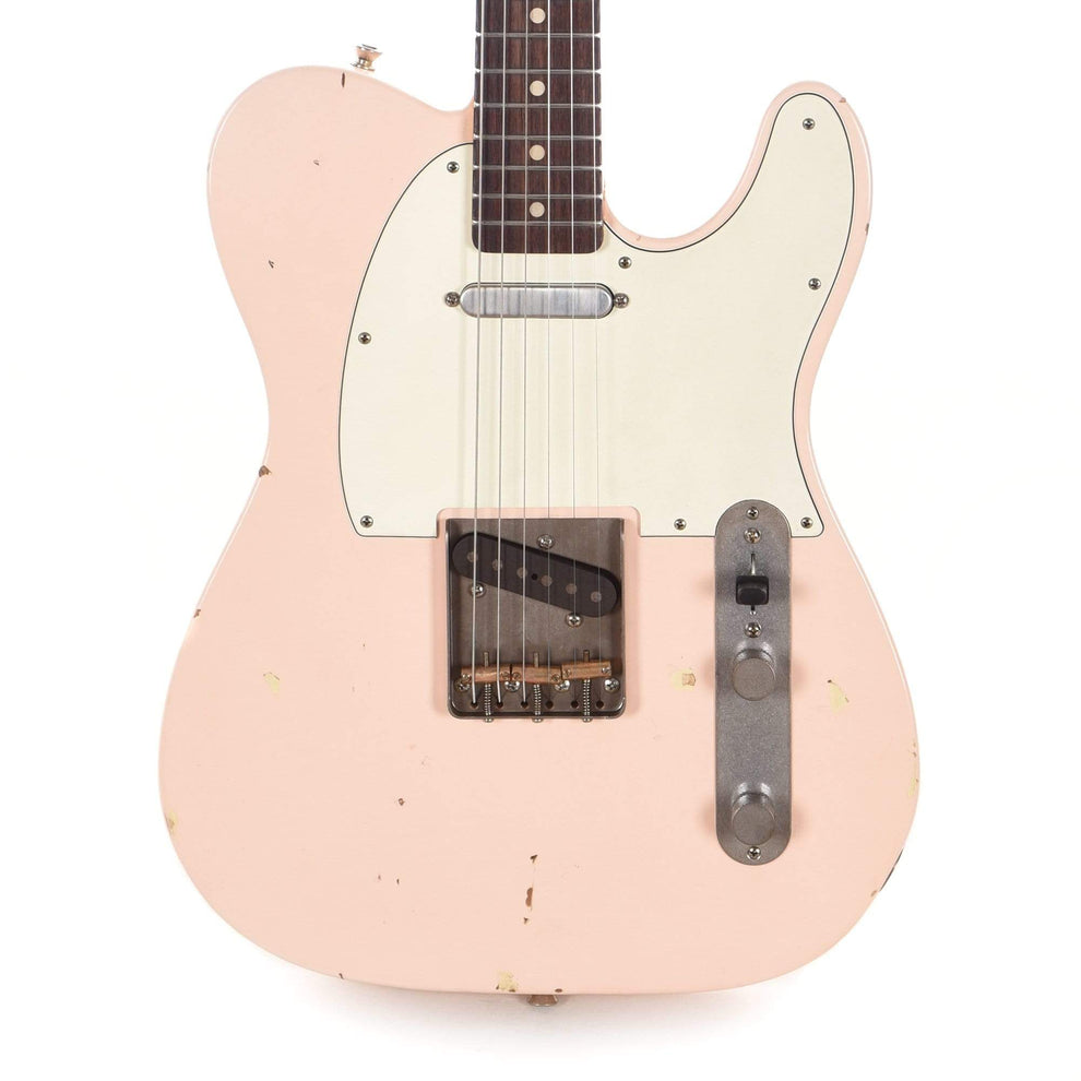 Nash T-63 Shell Pink Light Aging w/3-Ply Mint Pickguard & Lollar Picku ...