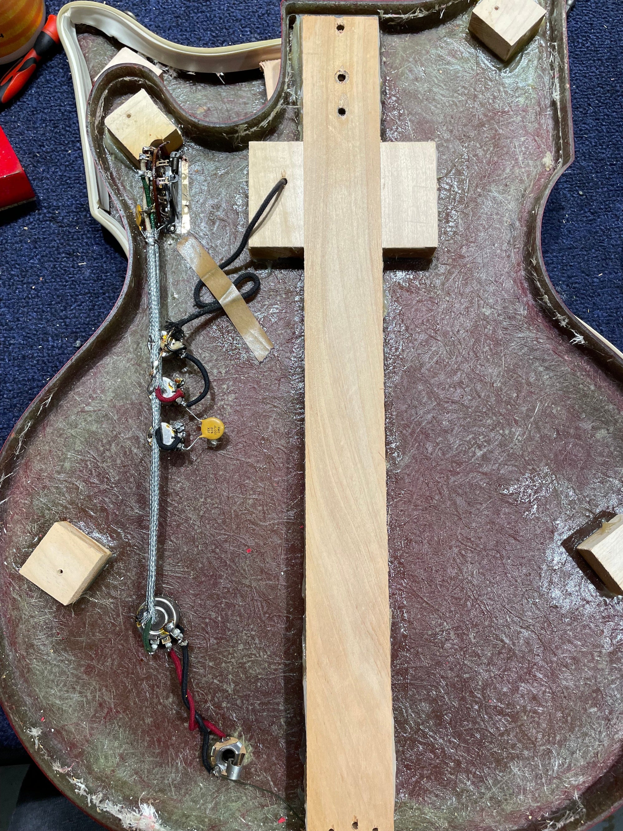 National Val Pro 82 Resoglass Red 1962 – Chicago Music Exchange