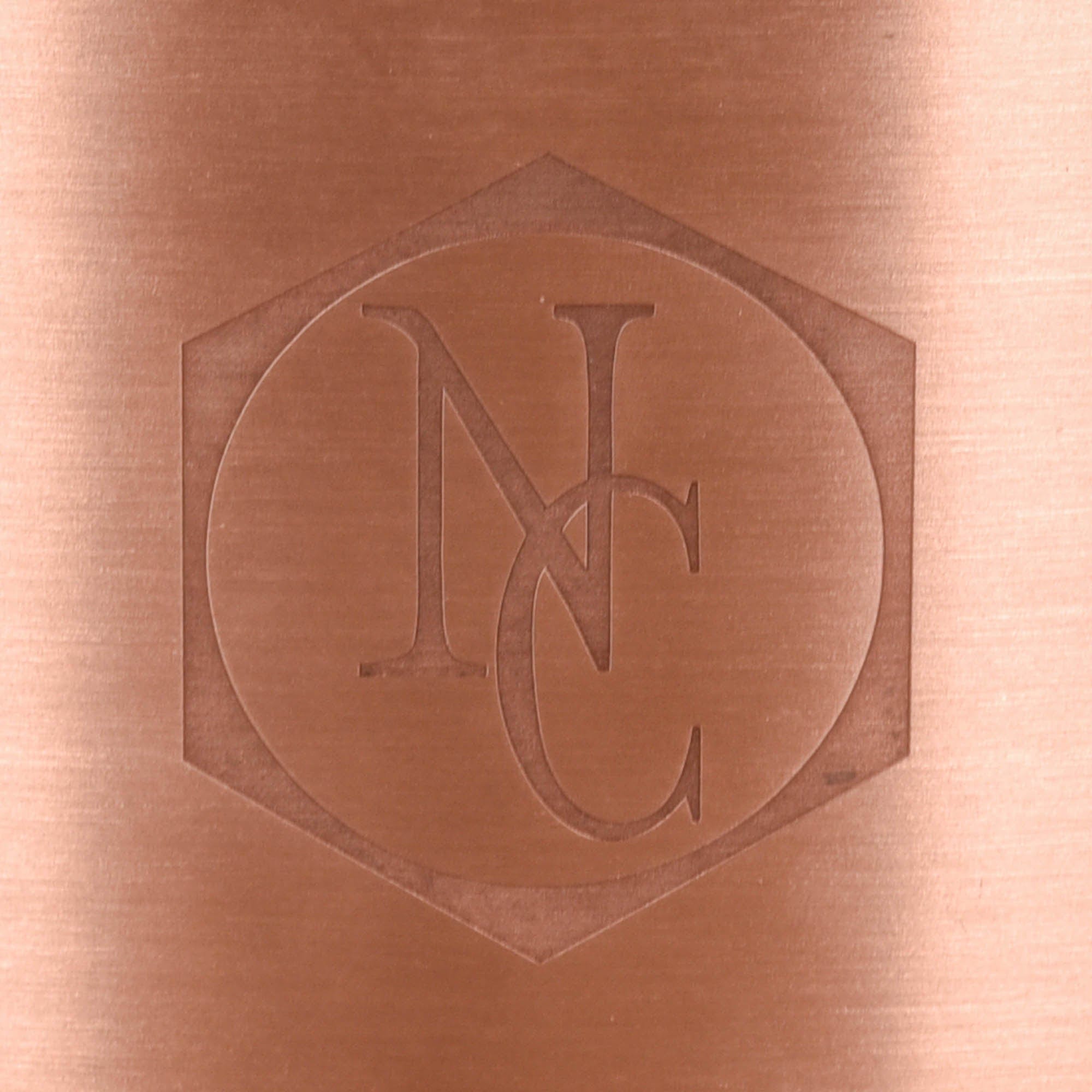 Noble & Cooley 6x14 Raw Copper Classic Snare Drum w/Black Nickel Hdw ...
