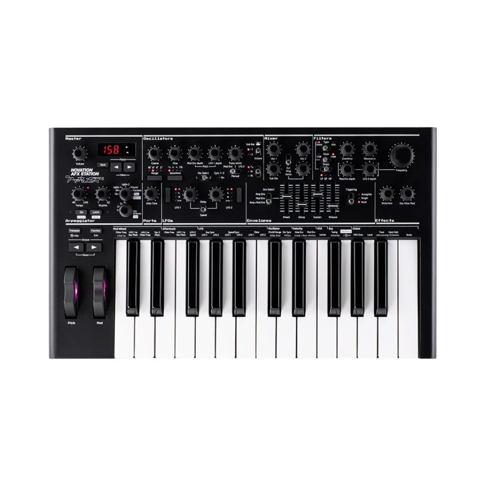 Novation AFX Station Analog Monophonic Synthesizer – Chicago Music Exchange