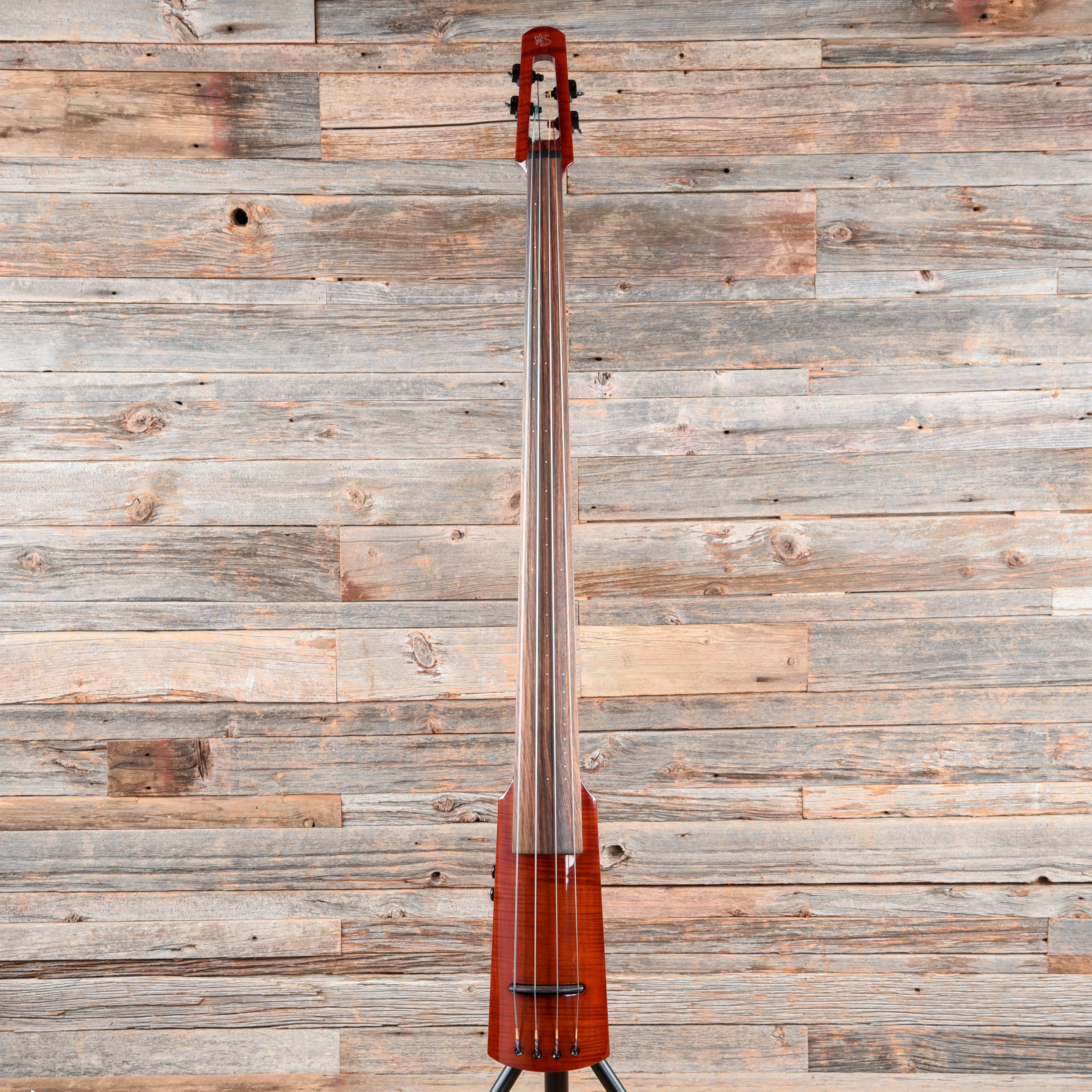 NS Design WAV4 Electric Upright Bass Amberburst 2017 – Chicago Music ...