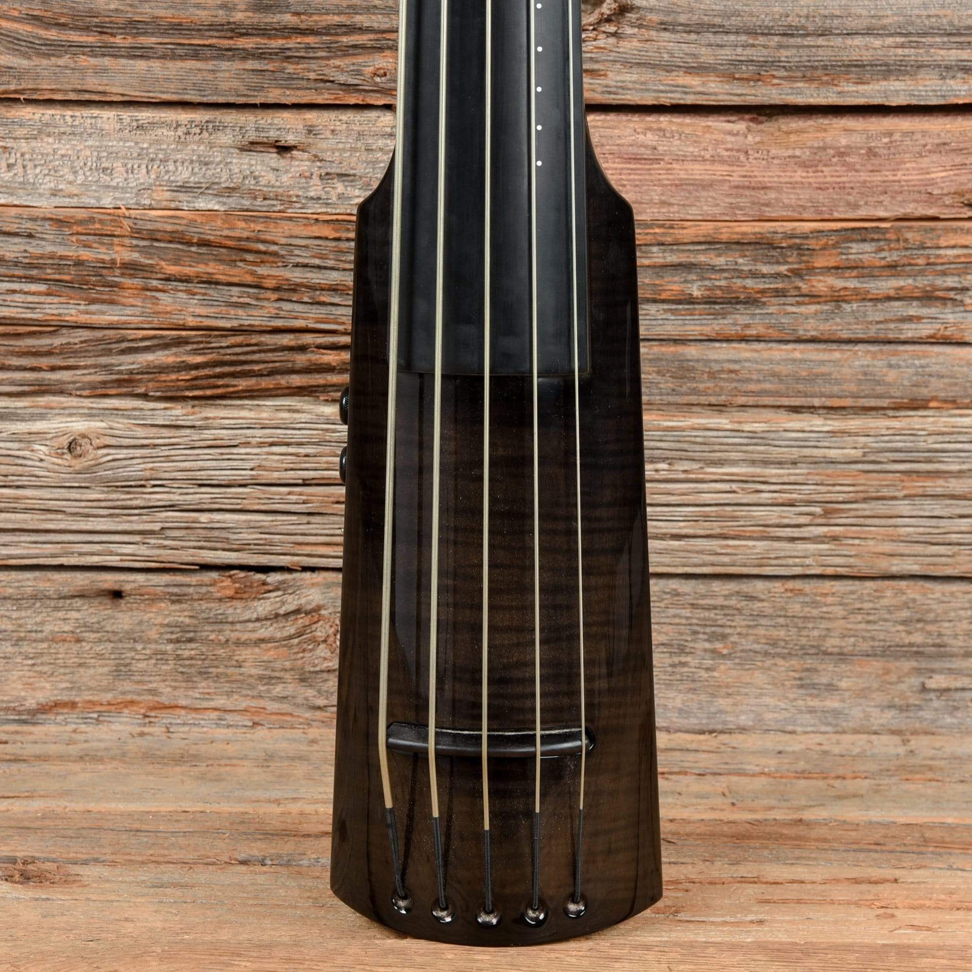 NS Design WAV5c Series 5-String Upright Electric Double Bass Trans Bla ...