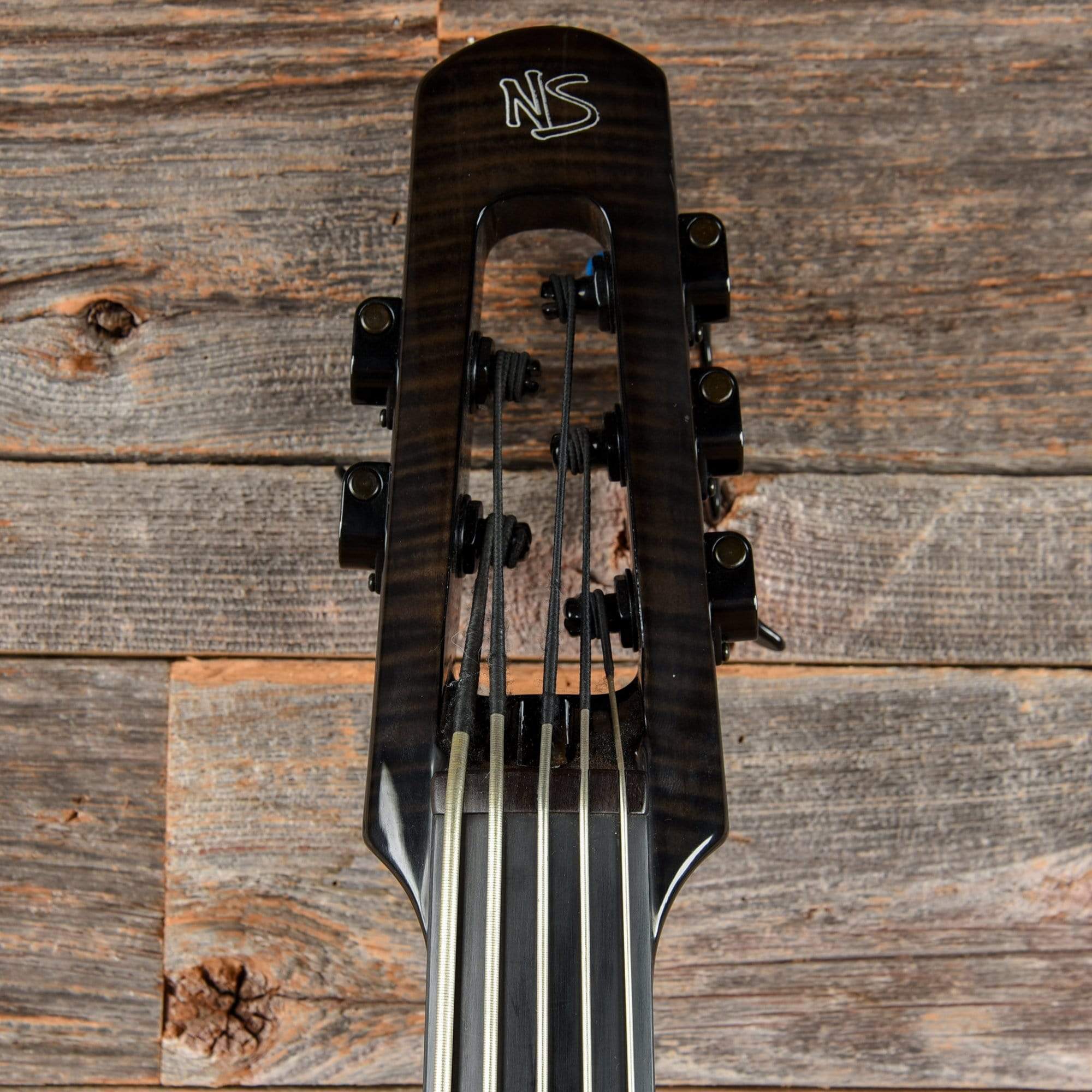 NS Design WAV5c Series 5-String Upright Electric Double Bass Trans Bla ...