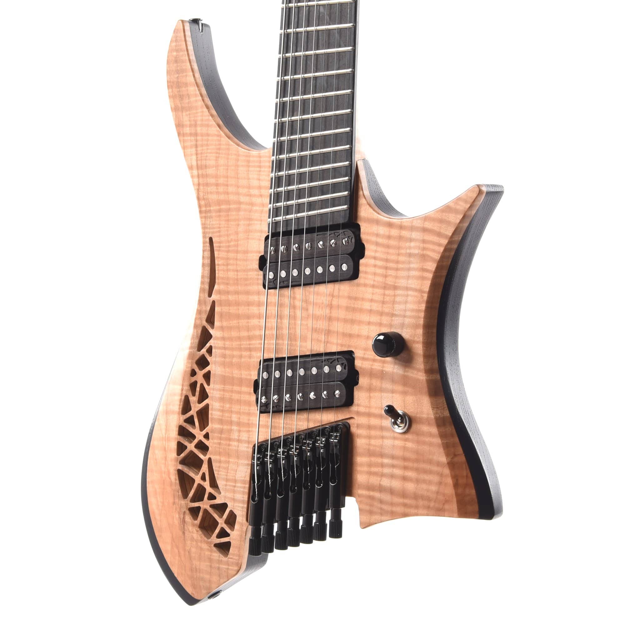 OD Minerva Swamp Ash/Roasted Flame Maple Matte Natural 7-String Multi ...