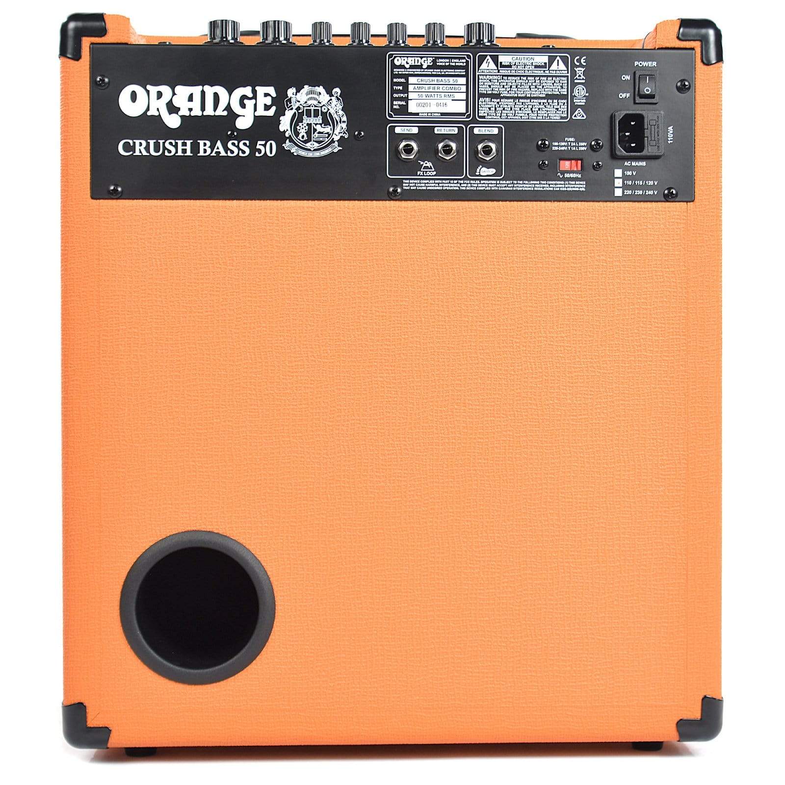 Orange Crush Bass 50 1x12 50w Combo – Chicago Music Exchange
