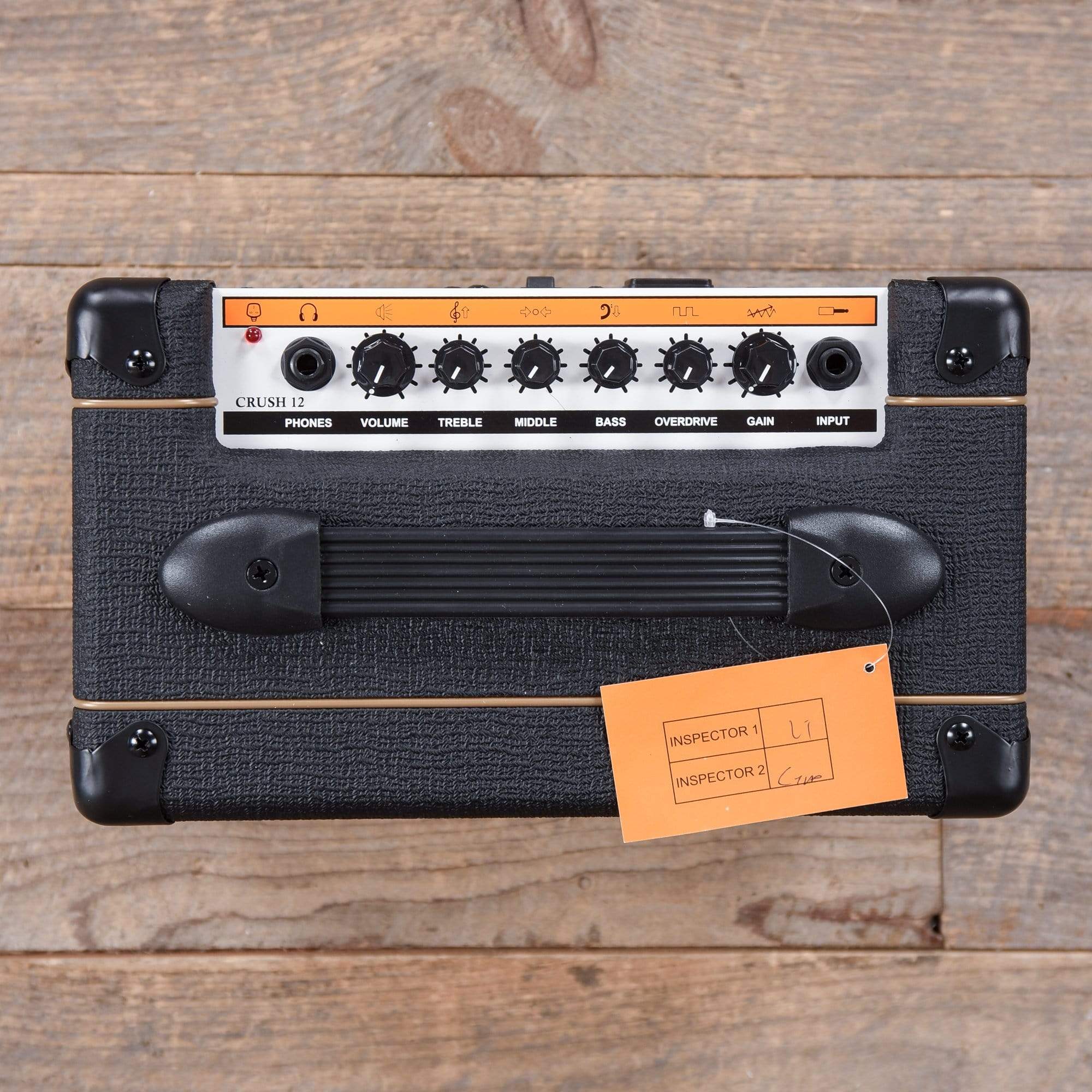 Orange Crush 12 1x6" Guitar Combo Amp Black – Chicago Music Exchange