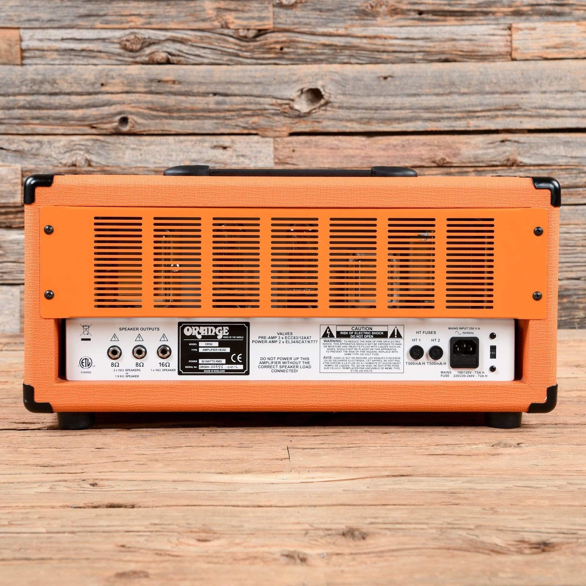 Orange OR50 50w Guitar Head 2012 – Chicago Music Exchange